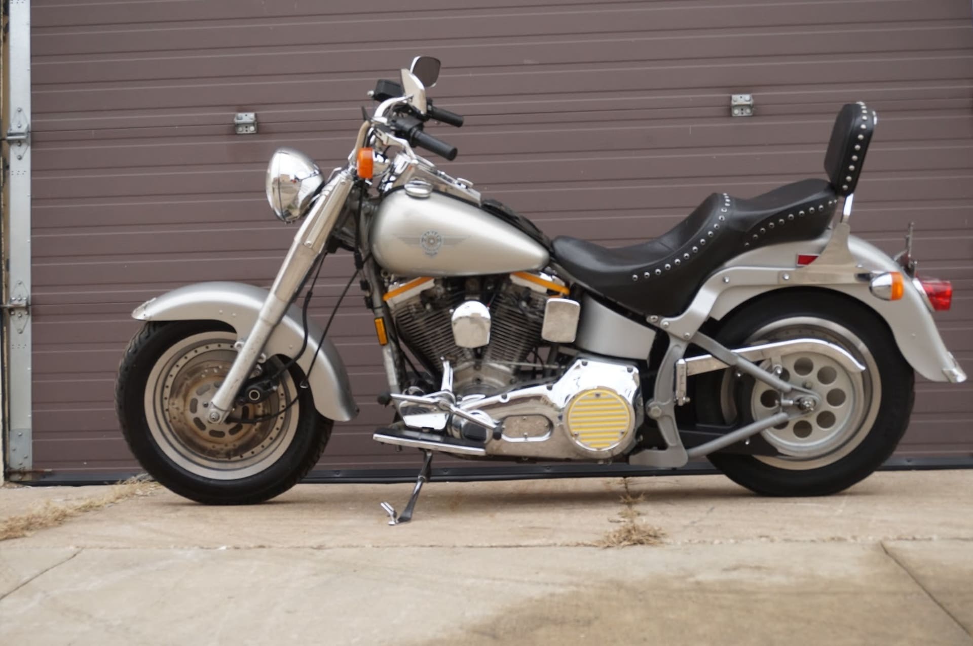 1990 Harley-Davidson Fat Boy Grey Ghost FLSTF at Las Vegas Motorcycles ...