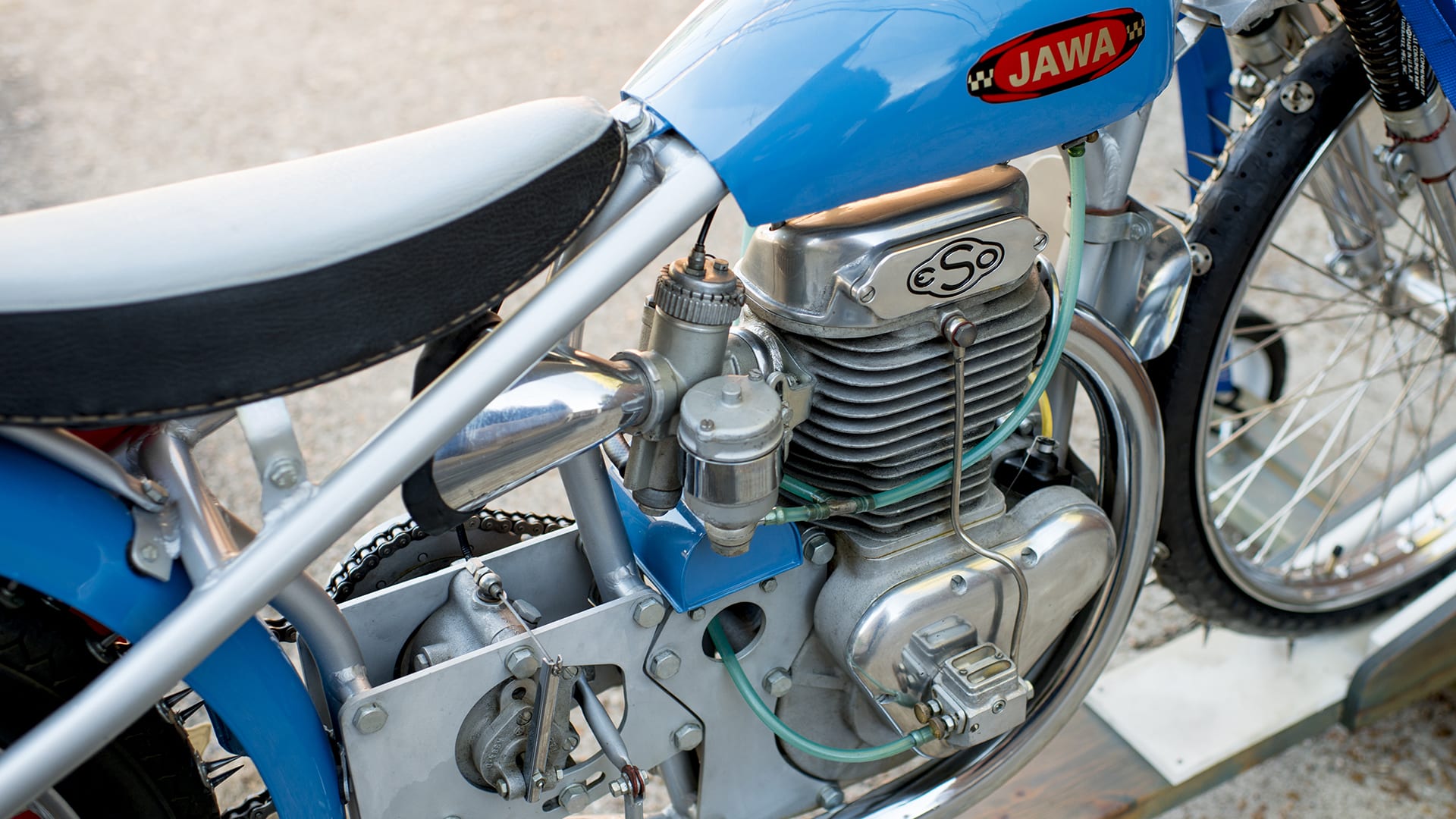 1967 Jawa/ESO Factory Ice Racer at Las Vegas Motorcycles 2019 as S125 ...