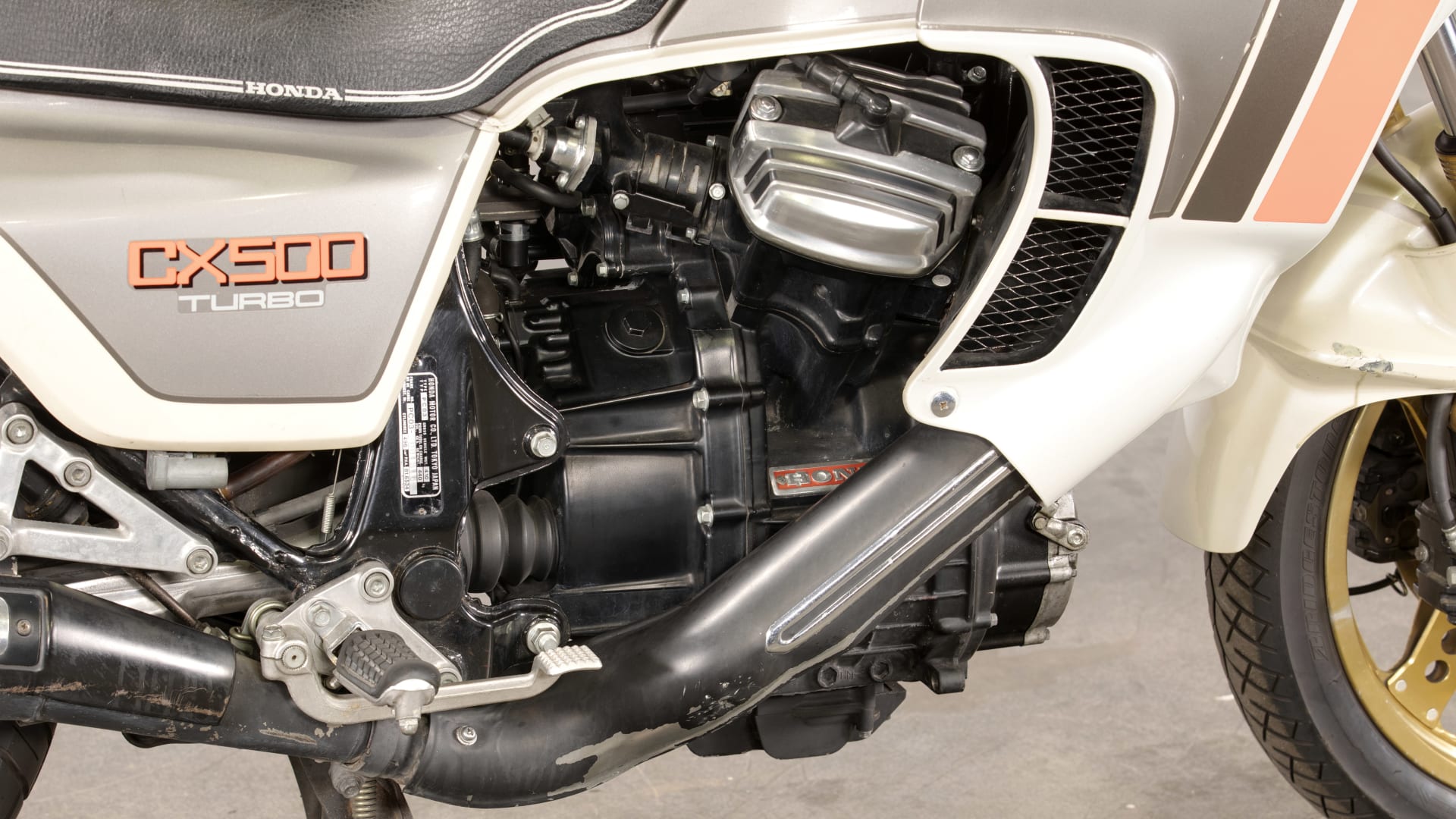 1982 Honda CX500 Turbo at Las Vegas Motorcycles 2019 as F53 - Mecum ...