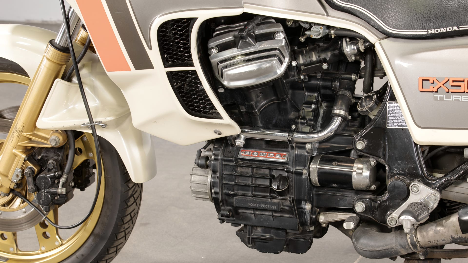 1982 Honda CX500 Turbo at Las Vegas Motorcycles 2019 as F53 - Mecum ...