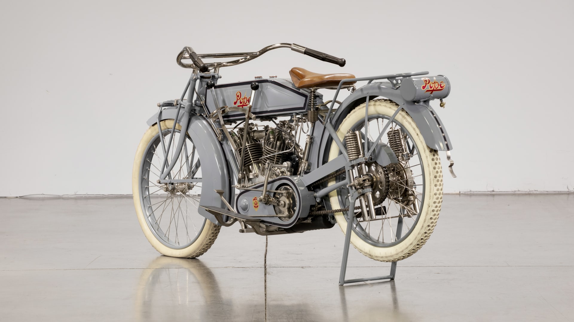 1917 Pope Model T-17 at Las Vegas Motorcycles 2019 as F119 - Mecum Auctions