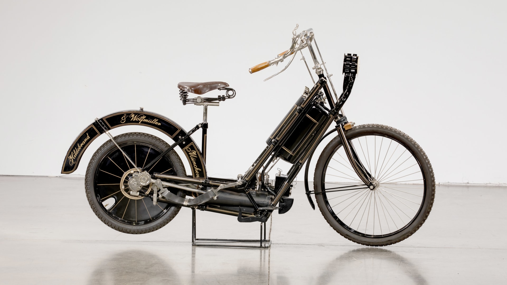 1894 Hildebrand And Wolfmuller Replica at Las Vegas Motorcycles 2019 as ...