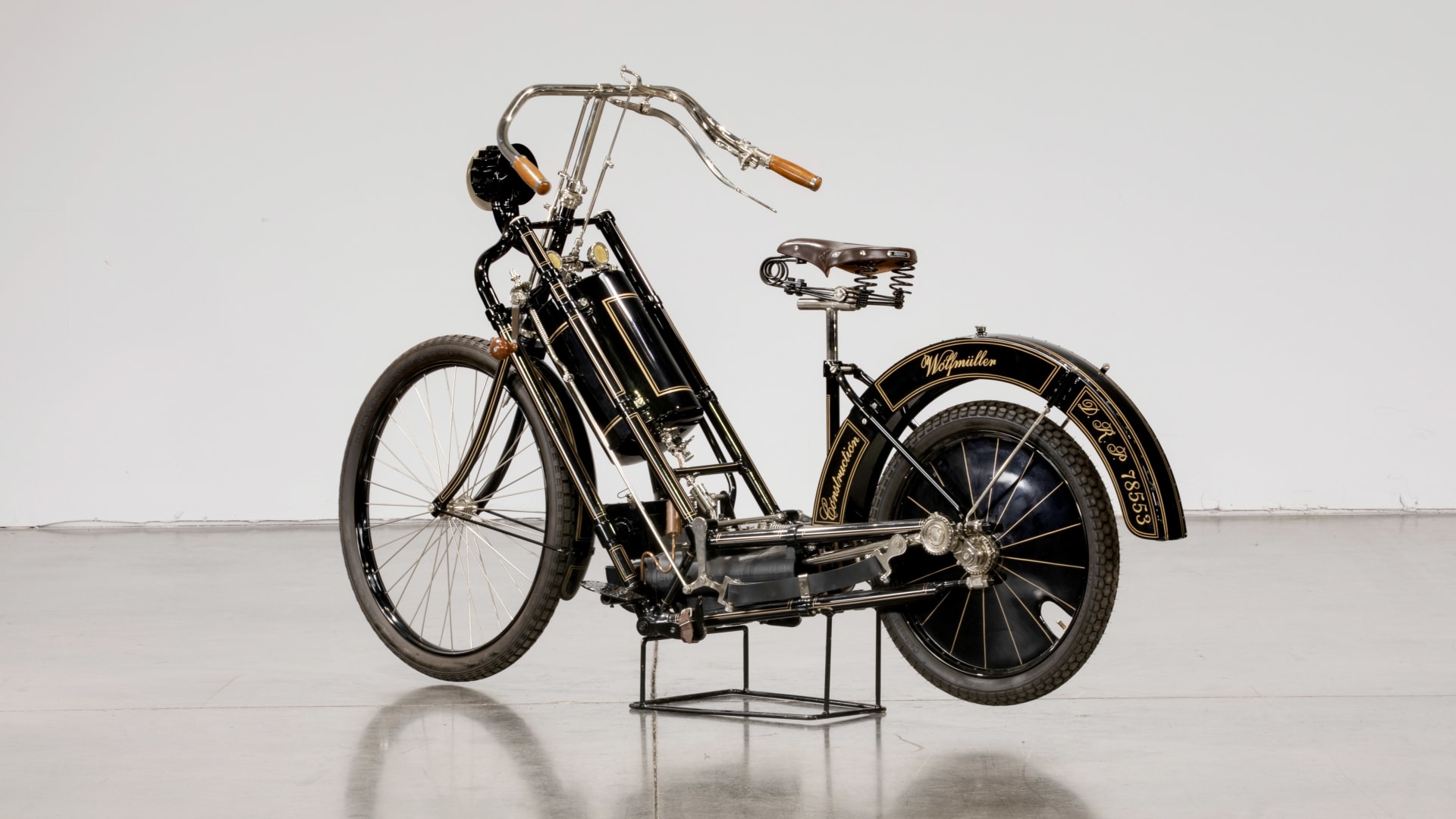 1894 Hildebrand And Wolfmuller Replica at Las Vegas Motorcycles 2019 as ...