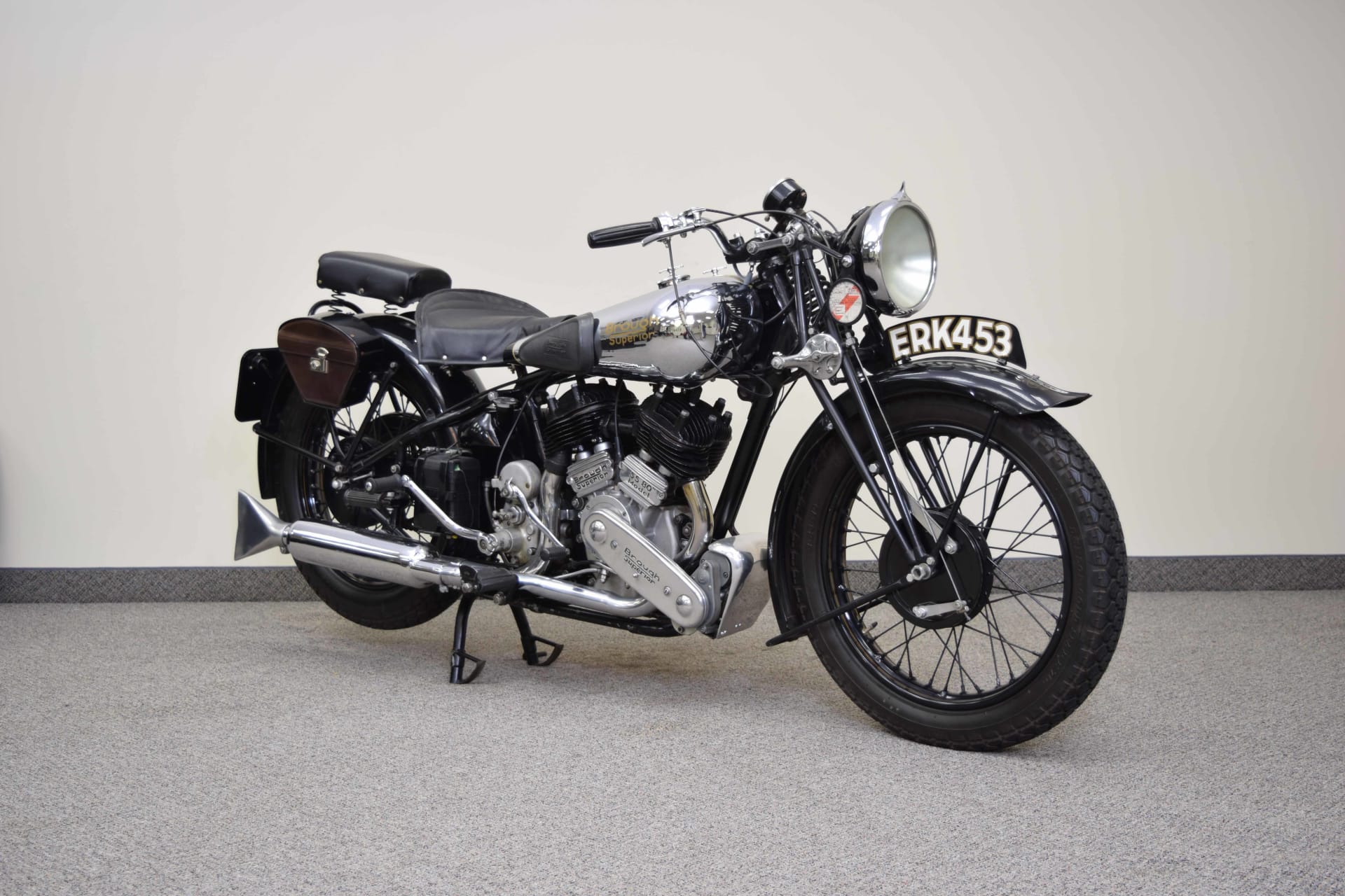 1938 Brough Superior SS80 at Las Vegas Motorcycles 2019 asF294 - Mecum ...