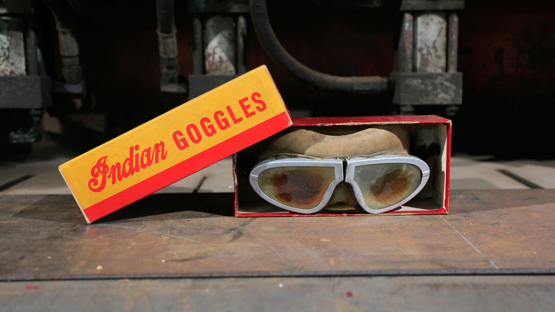 Indian Motorcycle Racing Goggles 9x2x4 at Las Vegas Motorcycles 2019 as ...