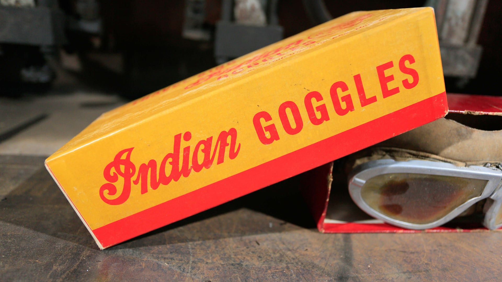 Indian Motorcycle Racing Goggles 9x2x4 at Las Vegas Motorcycles 2019 as ...