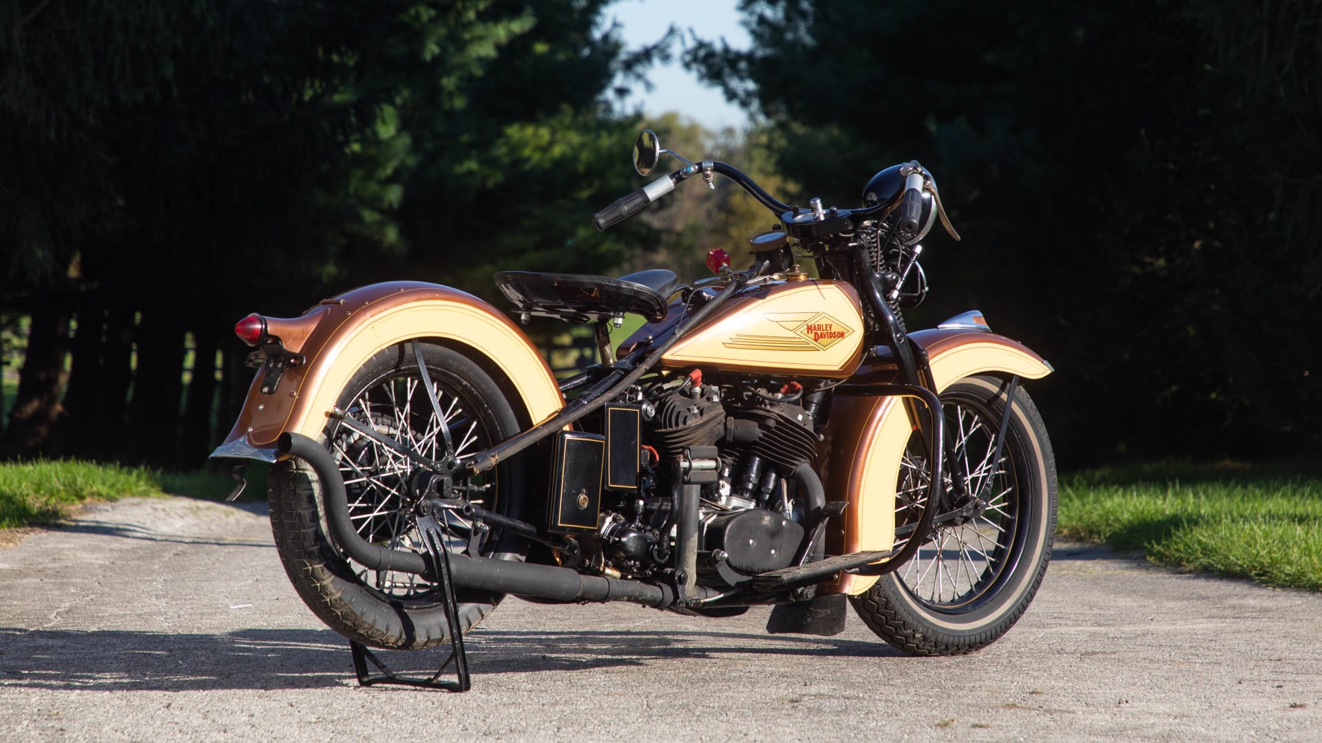 1934 Harley-Davidson VLD at Las Vegas Motorcycles 2020 as W75 - Mecum ...