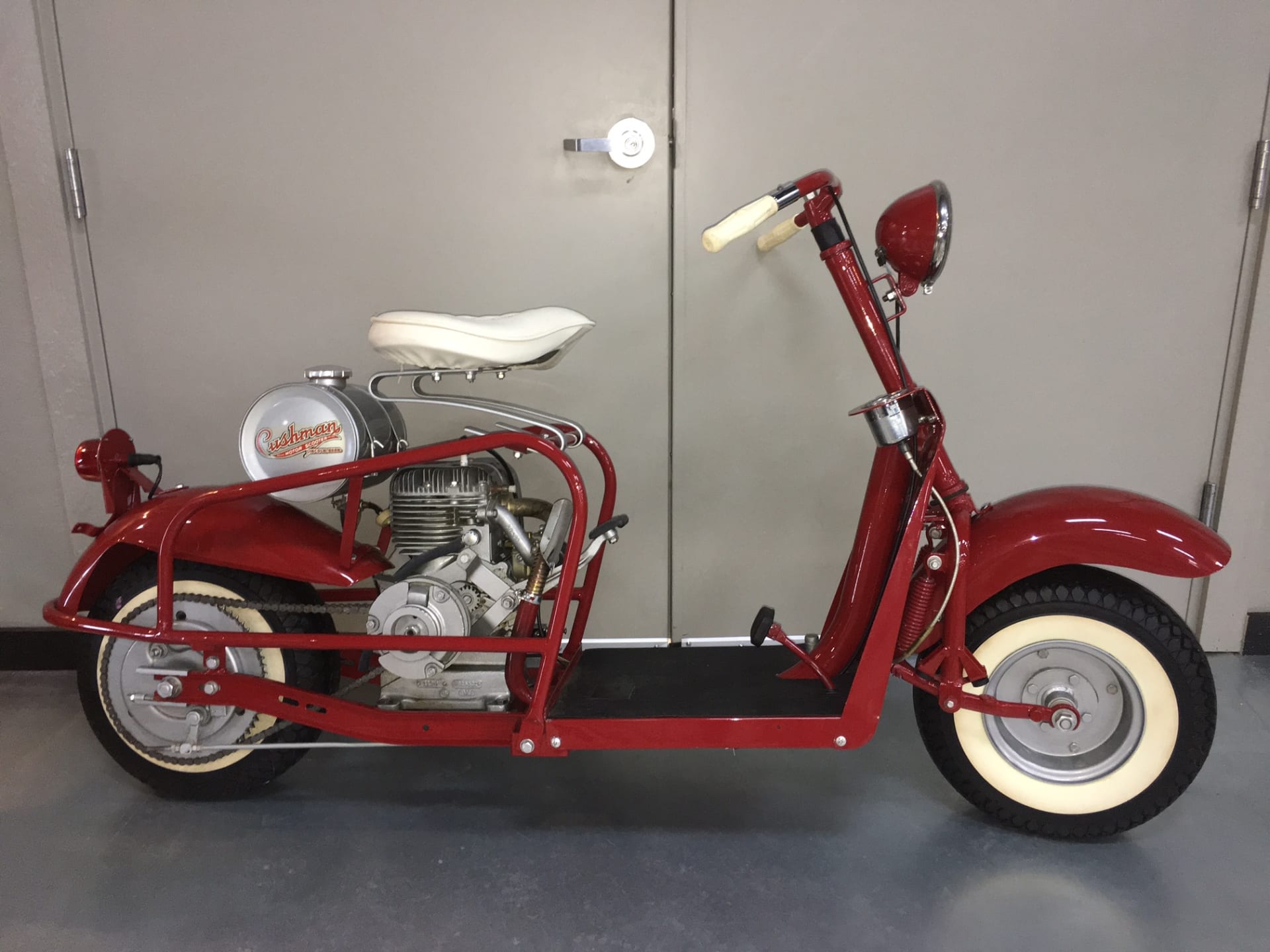 1958 Cushman 721 Highlander at Las Vegas Motorcycles 2020 as W176 ...