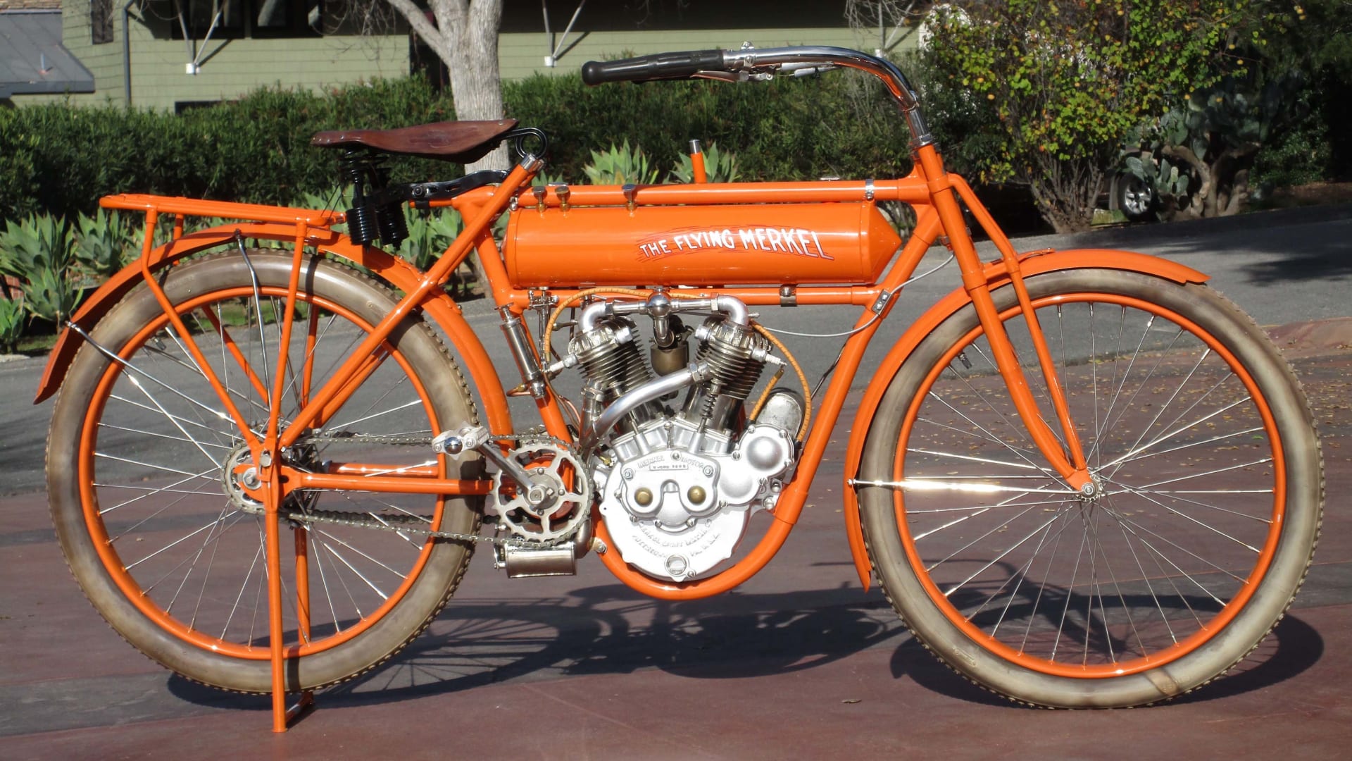 1911 Flying Merkel V-Twin at Las Vegas Motorcycles 2020 as F263 - Mecum ...