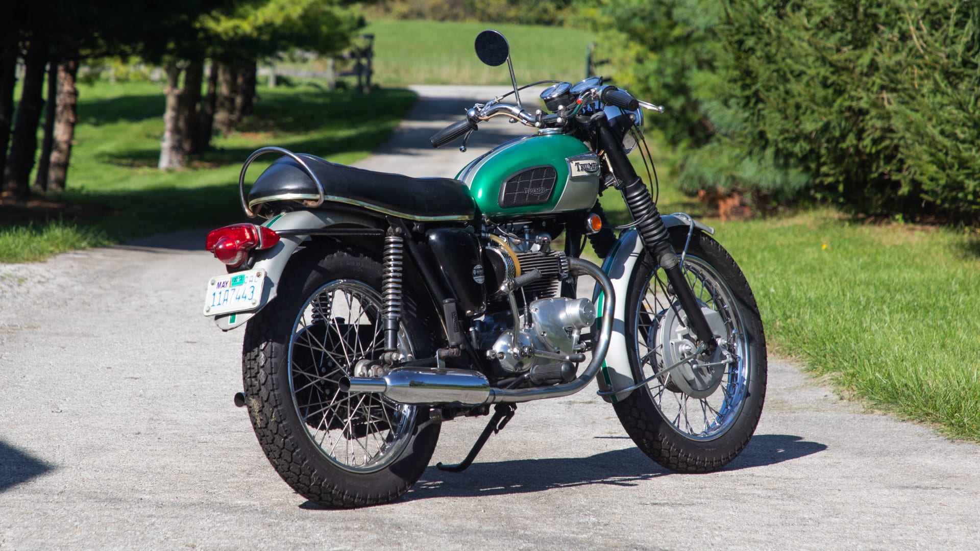 1969 Triumph T100R Tiger Daytona at Las Vegas Motorcycles 2020 as W65.1 ...