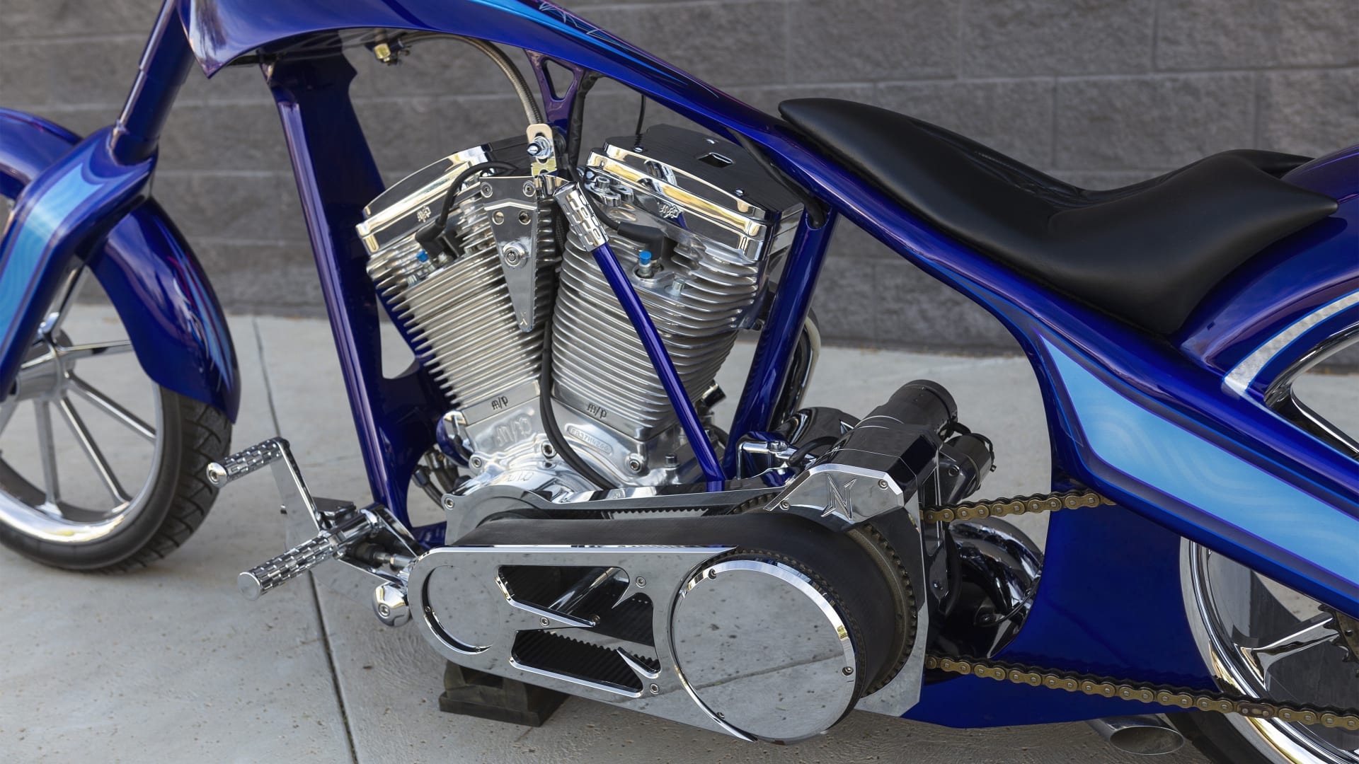 2002 Rooke Custom Chopper Dinah at Las Vegas Motorcycles 2020 as S40.1 ...