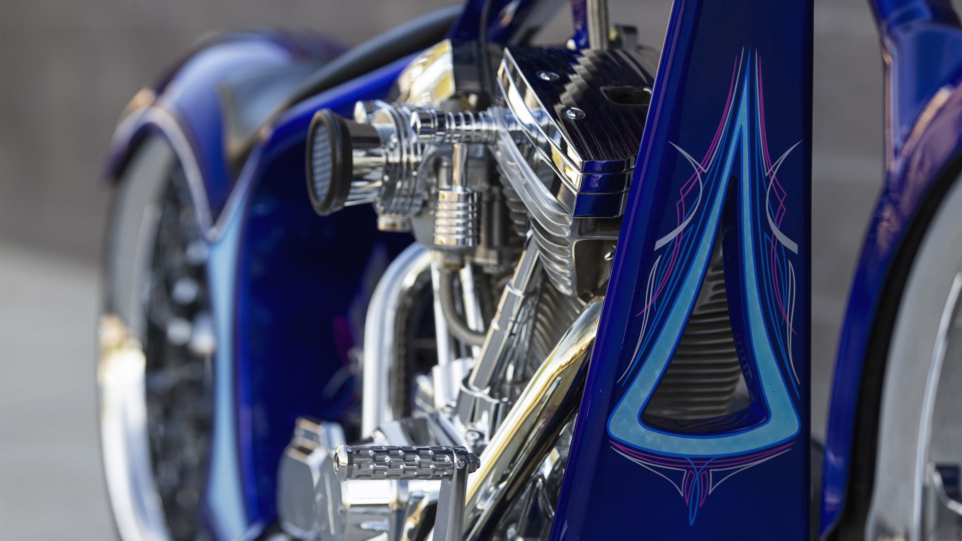 2002 Rooke Custom Chopper Dinah at Las Vegas Motorcycles 2020 as S40.1 ...