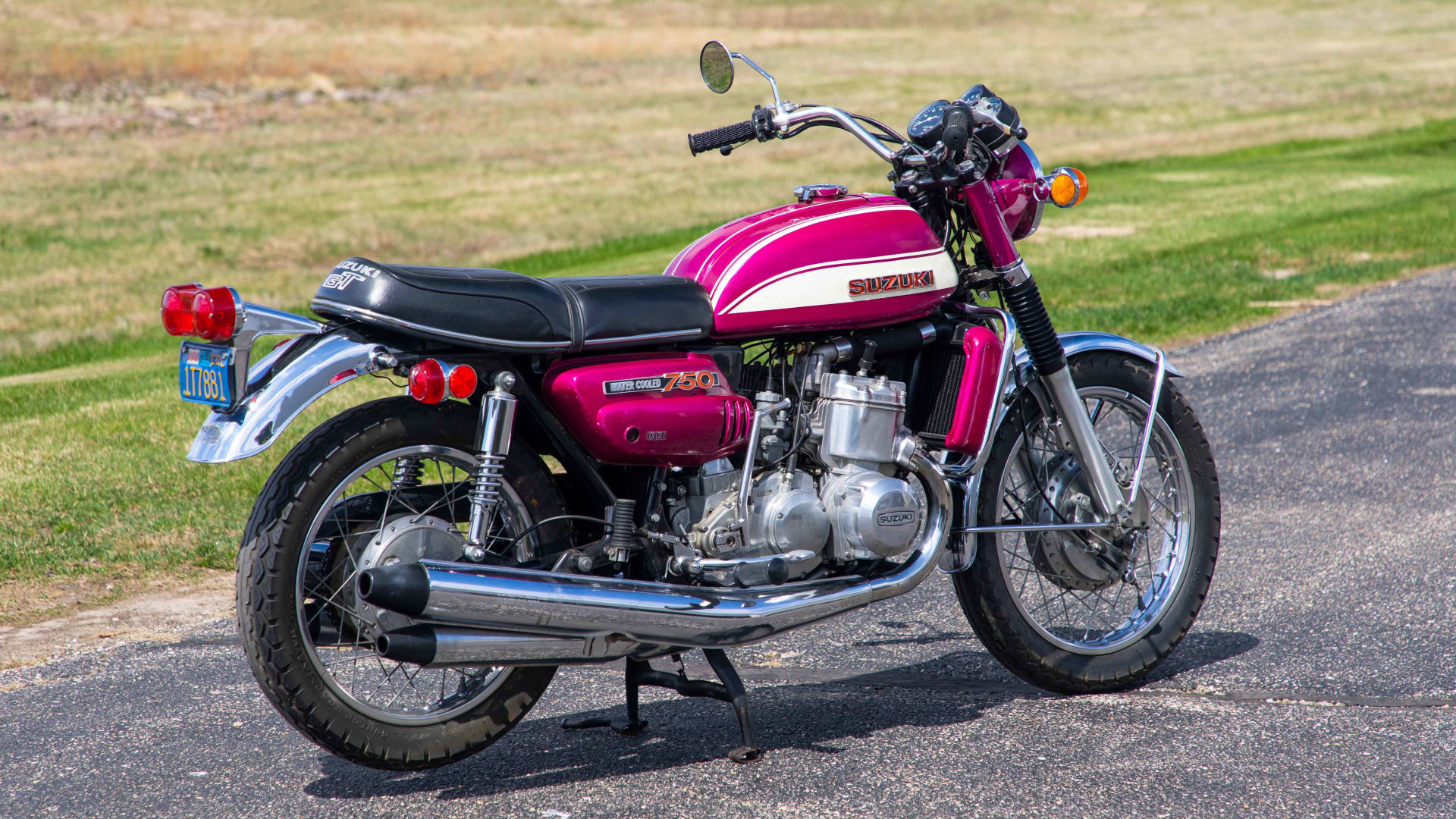 1972 Suzuki Gt750 at Las Vegas Motorcycles 2021 as T56 - Mecum Auctions
