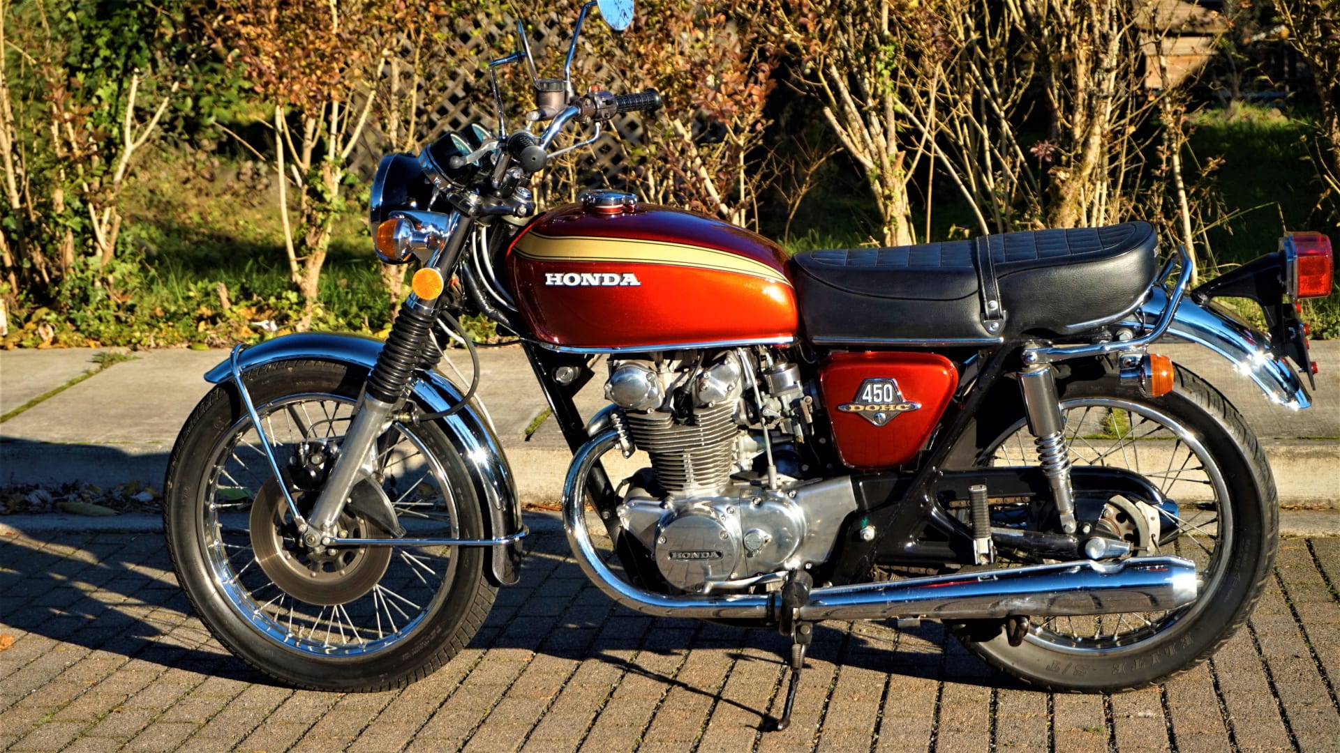 1973 Honda CB450 at Las Vegas Motorcycles 2021 as T100 - Mecum Auctions