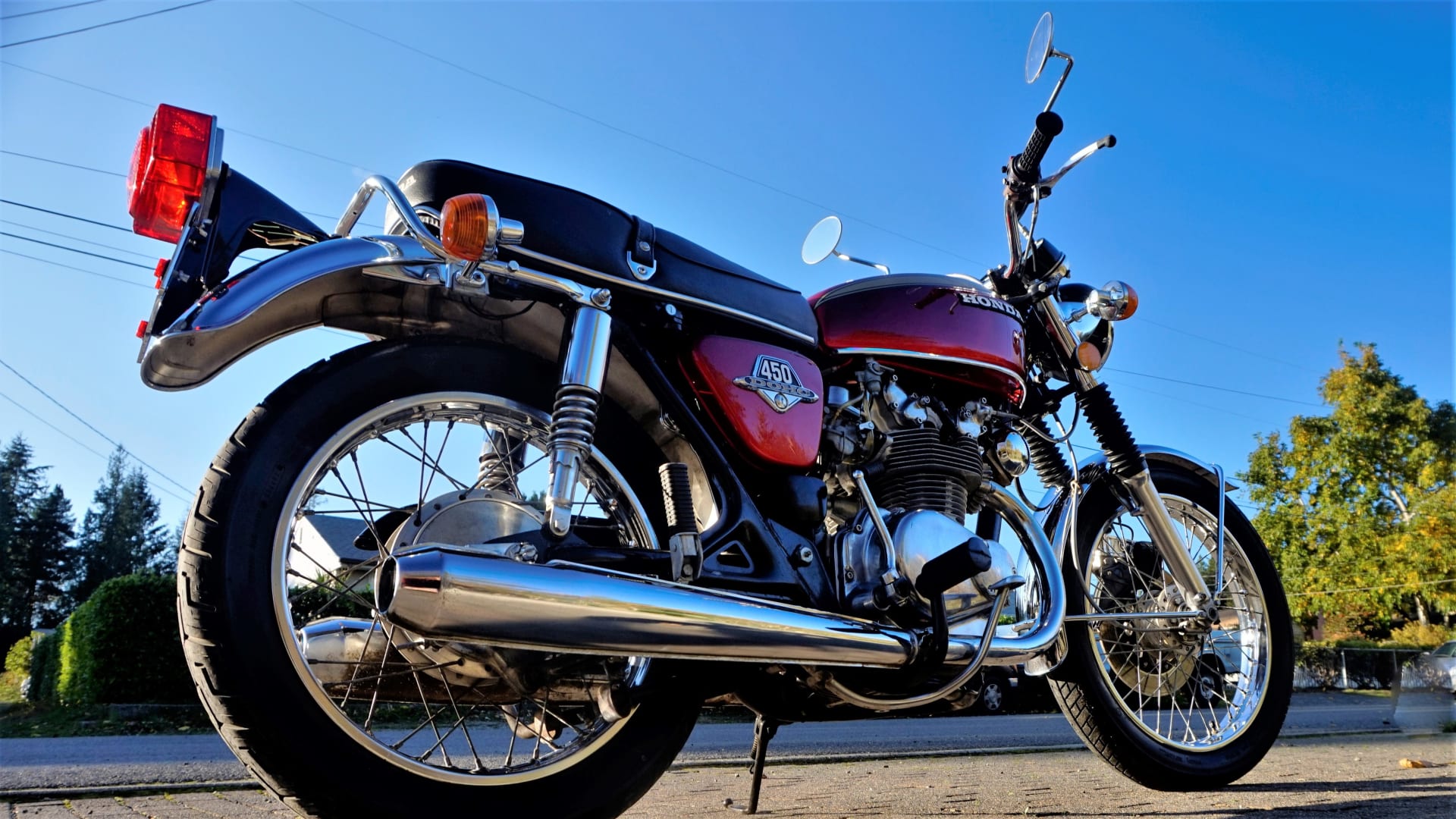 1973 Honda CB450 at Las Vegas Motorcycles 2021 as T100 - Mecum Auctions