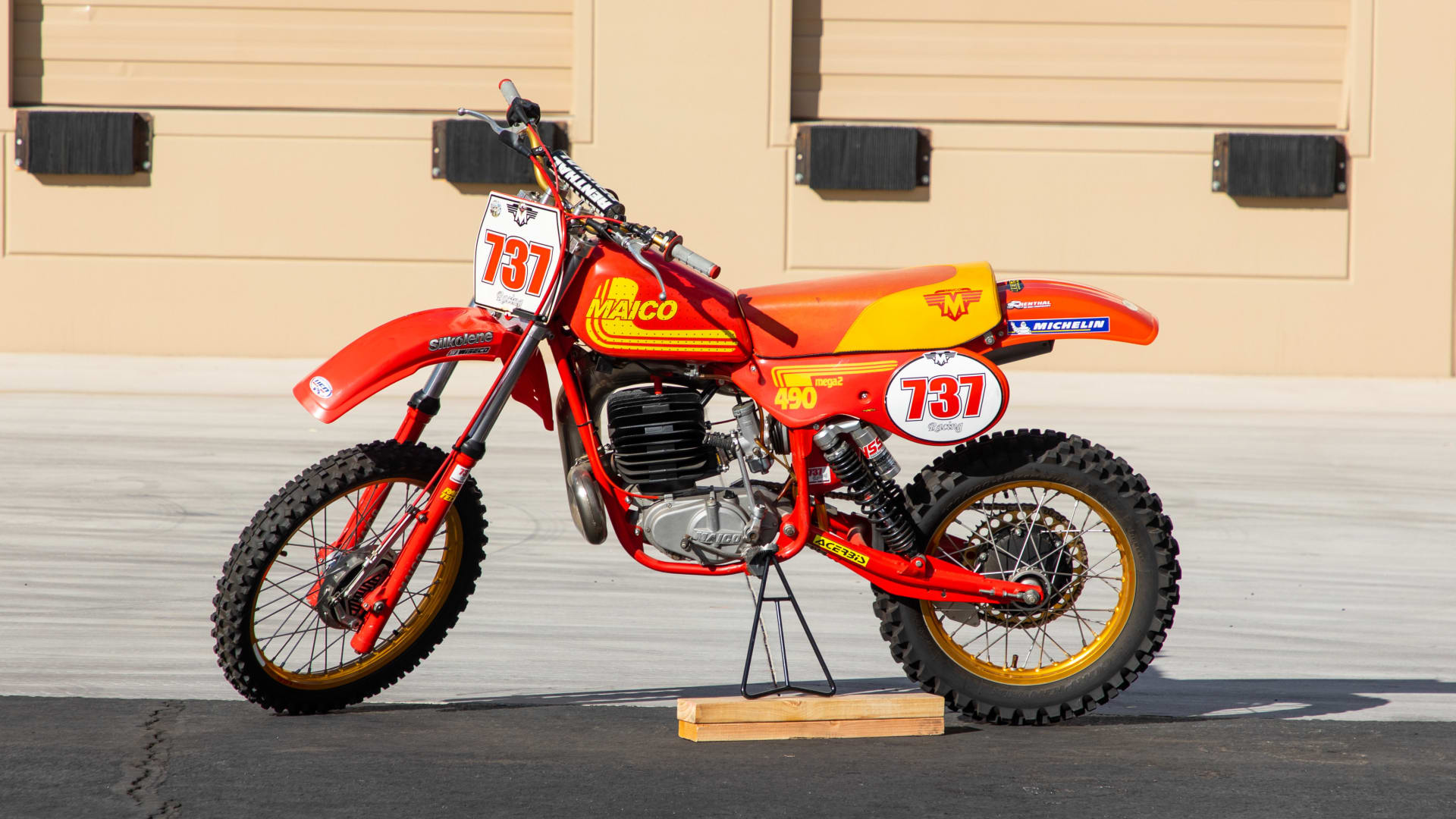 1981 Maico 490 Mega 2 at Las Vegas Motorcycles 2021 as T287 - Mecum ...