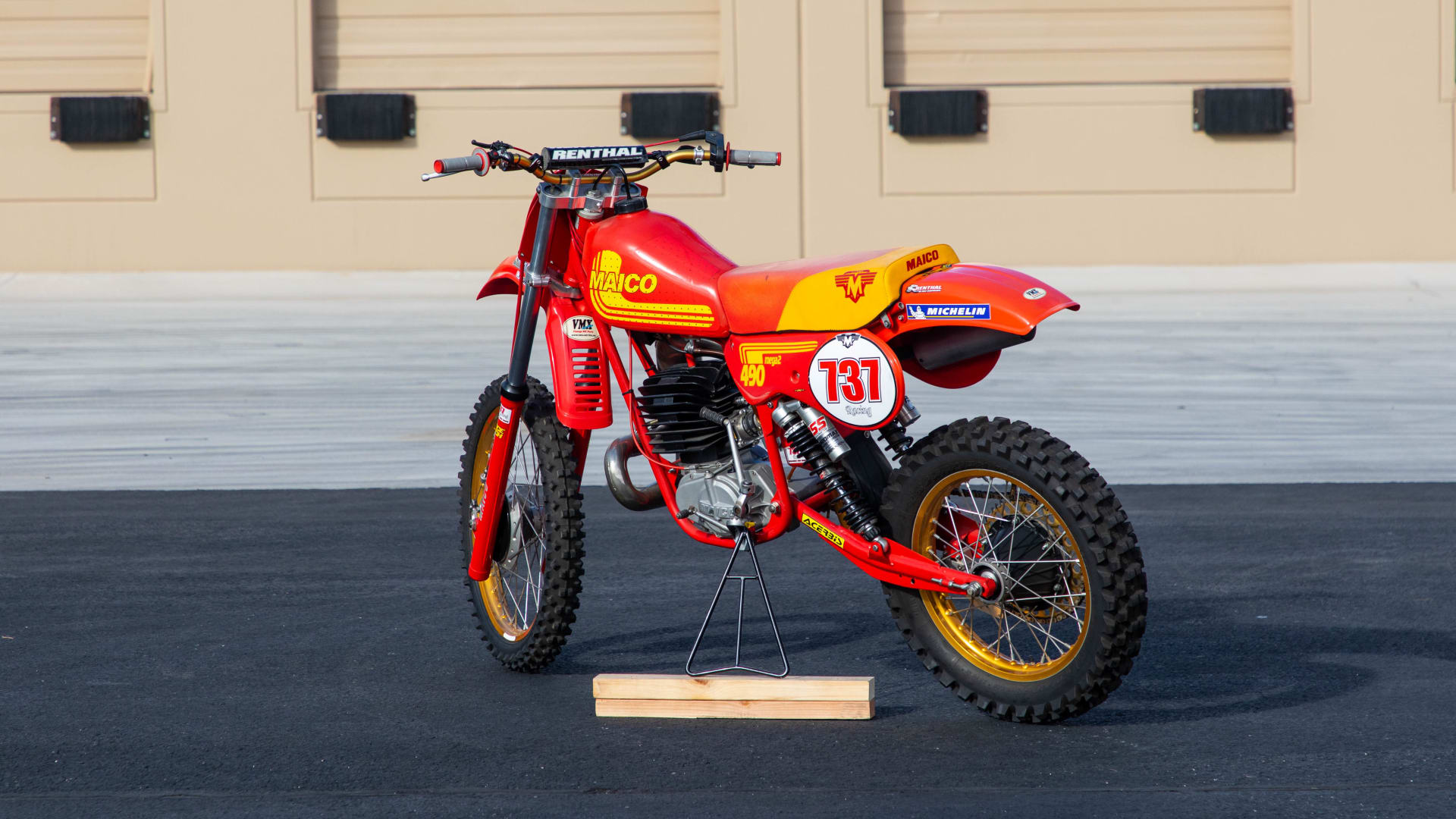 1981 Maico 490 Mega 2 at Las Vegas Motorcycles 2021 as T287 - Mecum ...