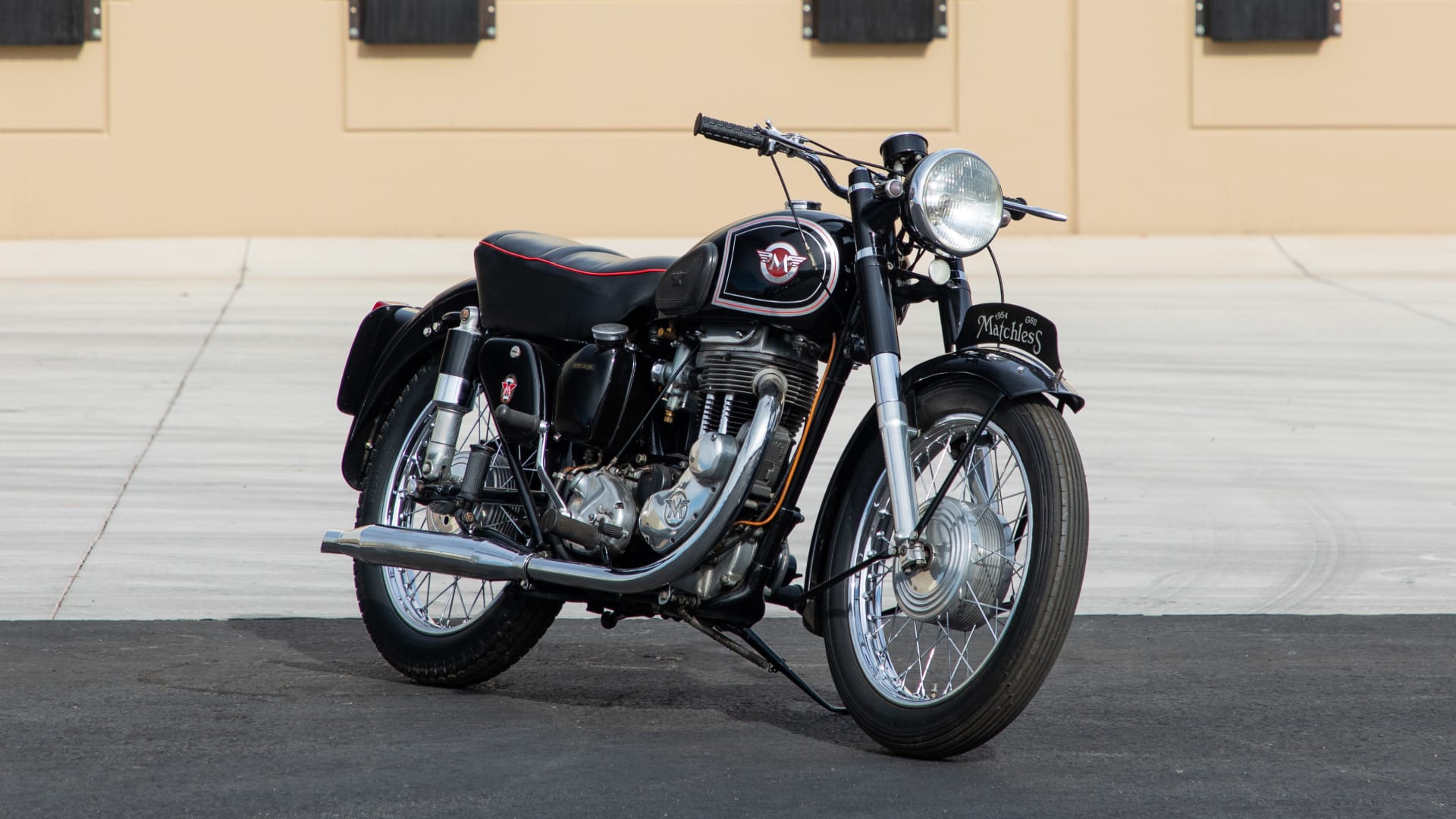 1954 Matchless G80 at Las Vegas Motorcycles 2021 as F43 - Mecum Auctions