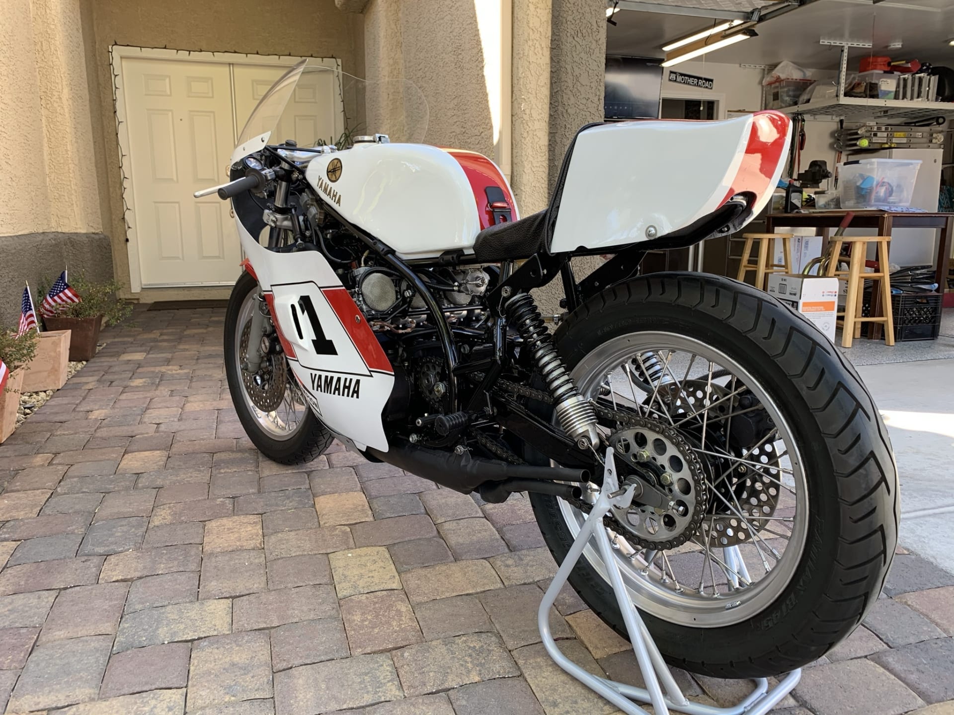 1974 Yamaha TZ750 at Las Vegas Motorcycles 2021 as F204 - Mecum Auctions