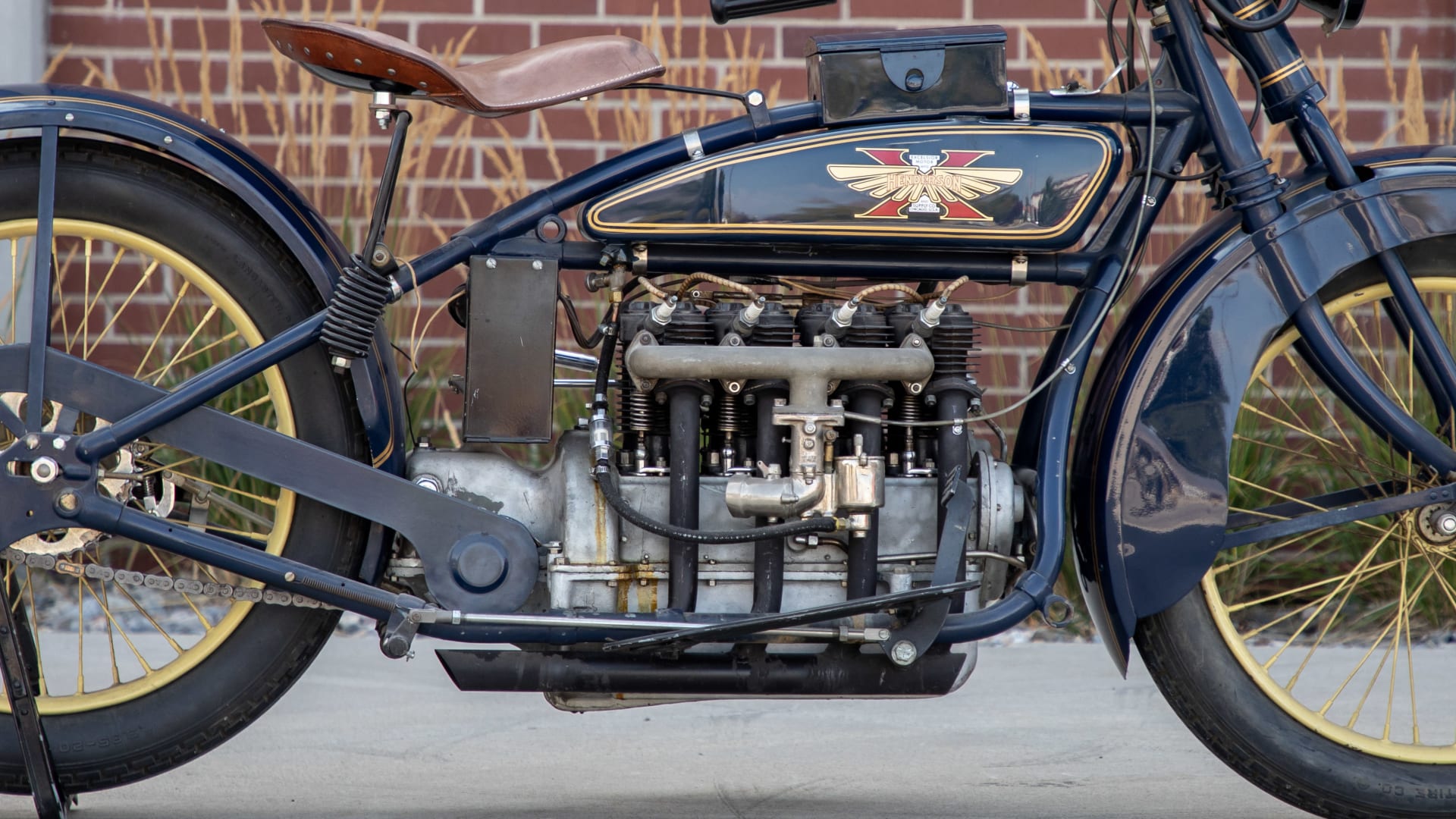 1925 Henderson Four at Las Vegas Motorcycles 2021 as S69 - Mecum Auctions