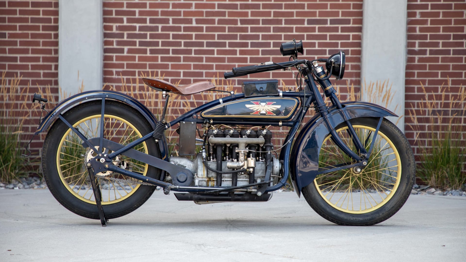1925 Henderson Four at Las Vegas Motorcycles 2021 as S69 - Mecum Auctions
