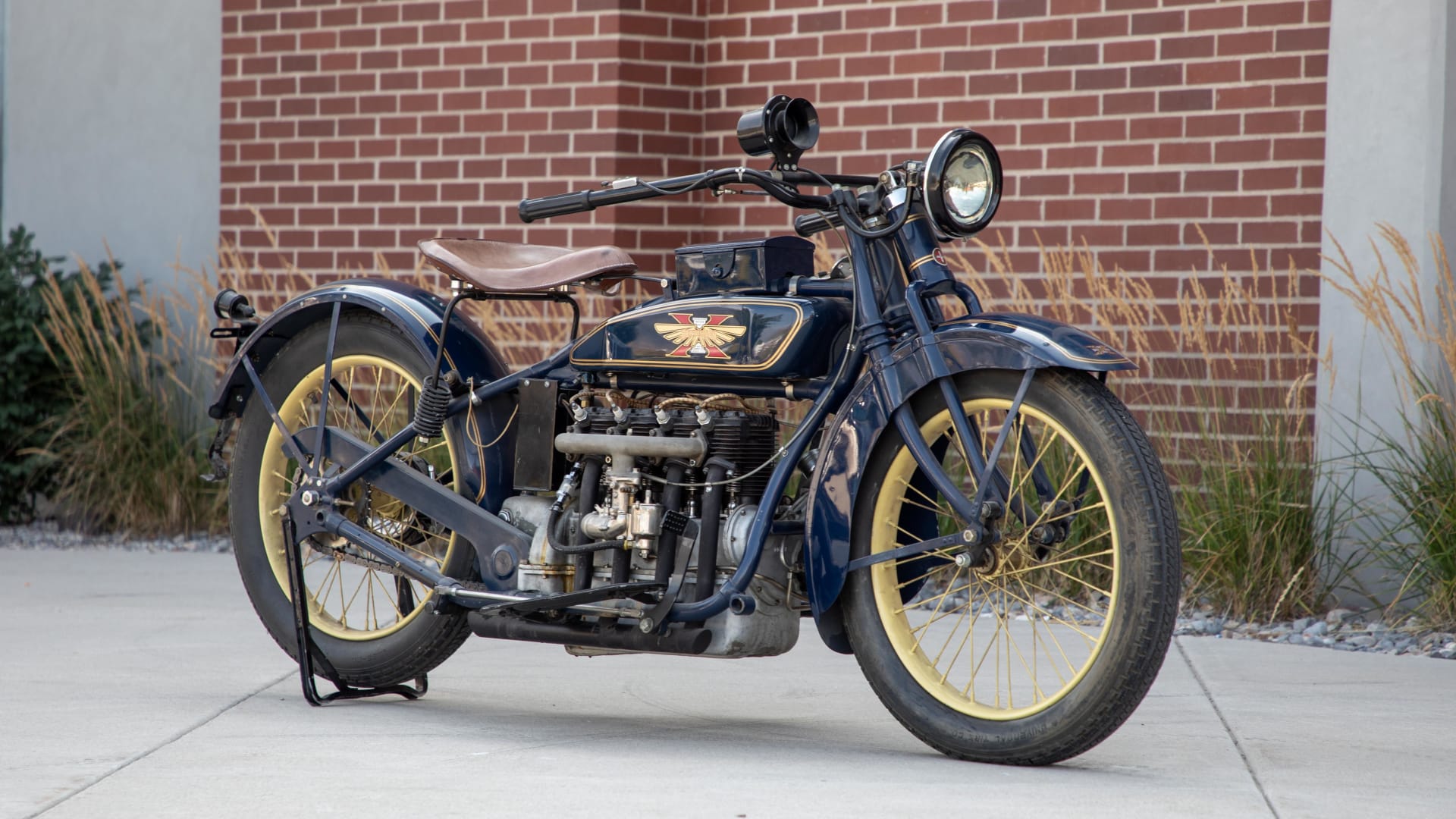 1925 Henderson Four at Las Vegas Motorcycles 2021 as S69 - Mecum Auctions