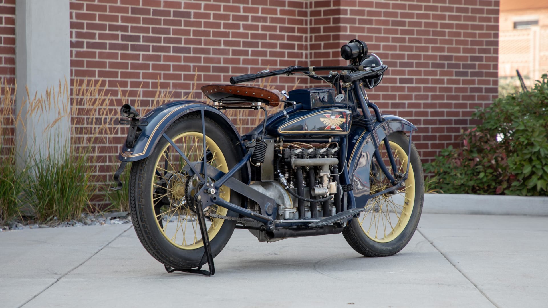 1925 Henderson Four at Las Vegas Motorcycles 2021 as S69 - Mecum Auctions