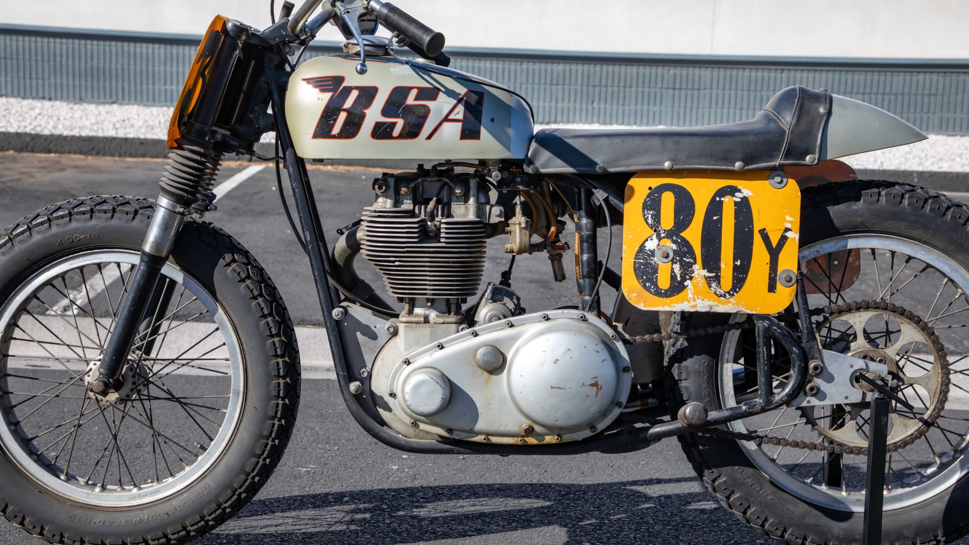 1957 BSA Goldstar DBD34 Jim Rice Dirt Track Racer at Las Vegas ...