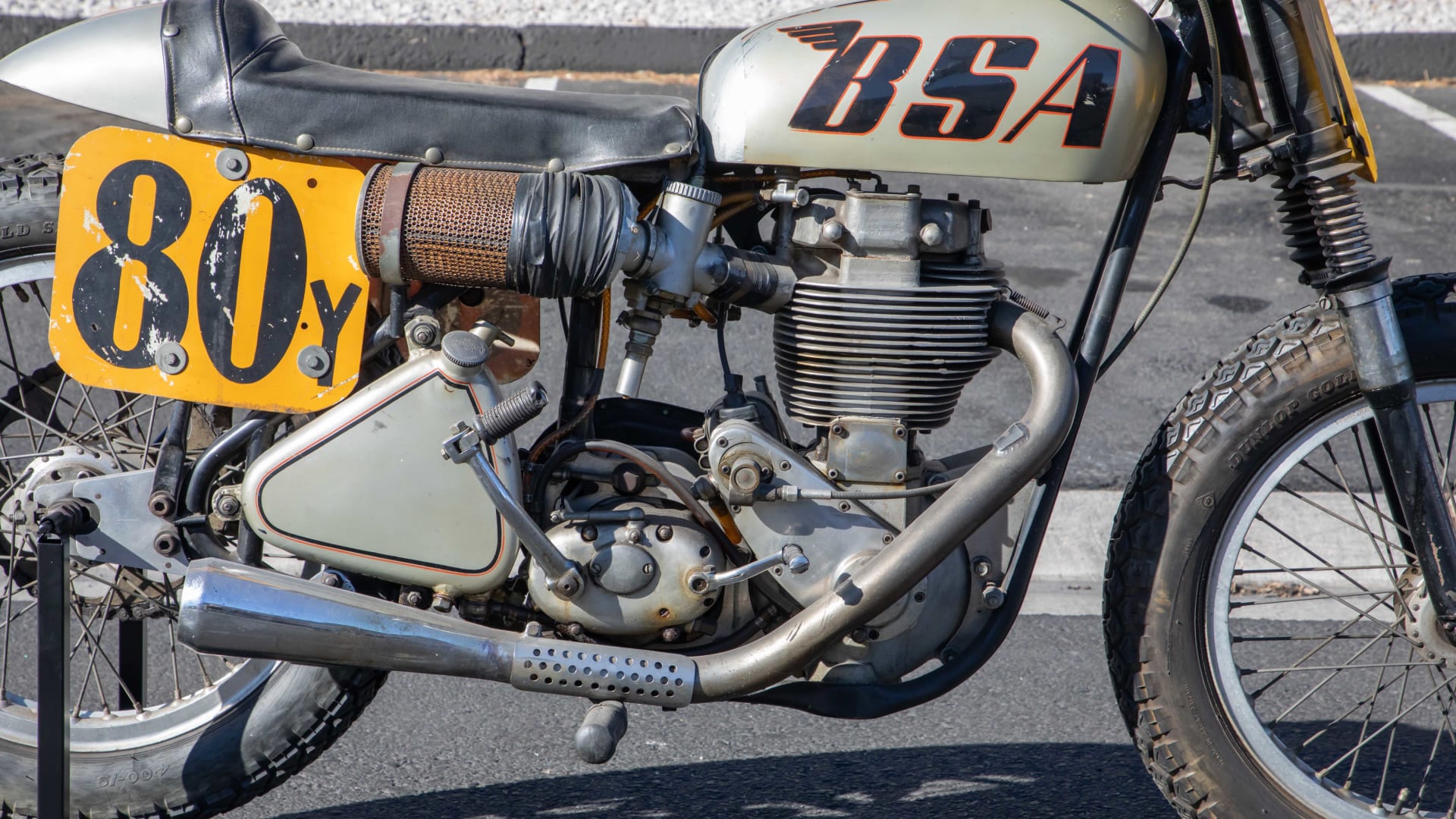 1957 BSA Goldstar DBD34 Jim Rice Dirt Track Racer at Las Vegas ...