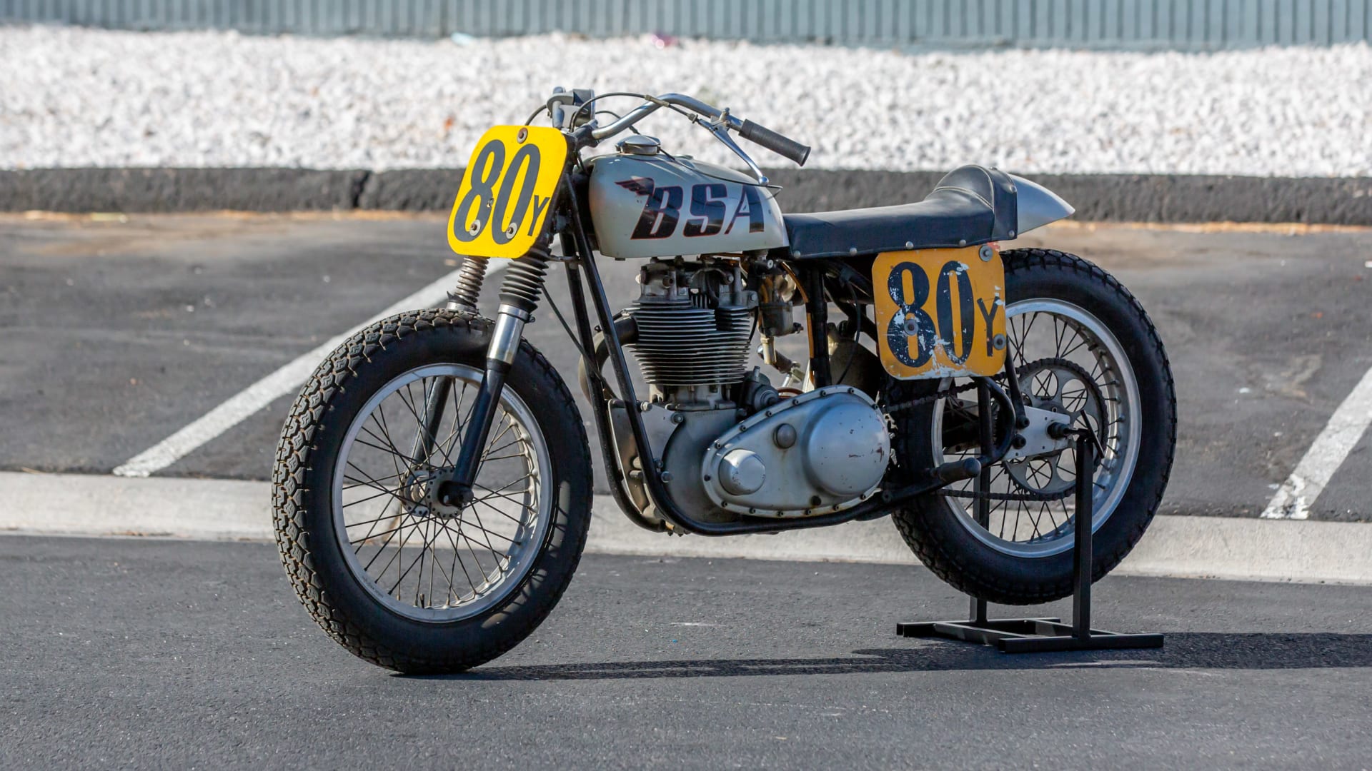 1957 BSA Goldstar DBD34 Jim Rice Dirt Track Racer at Las Vegas ...