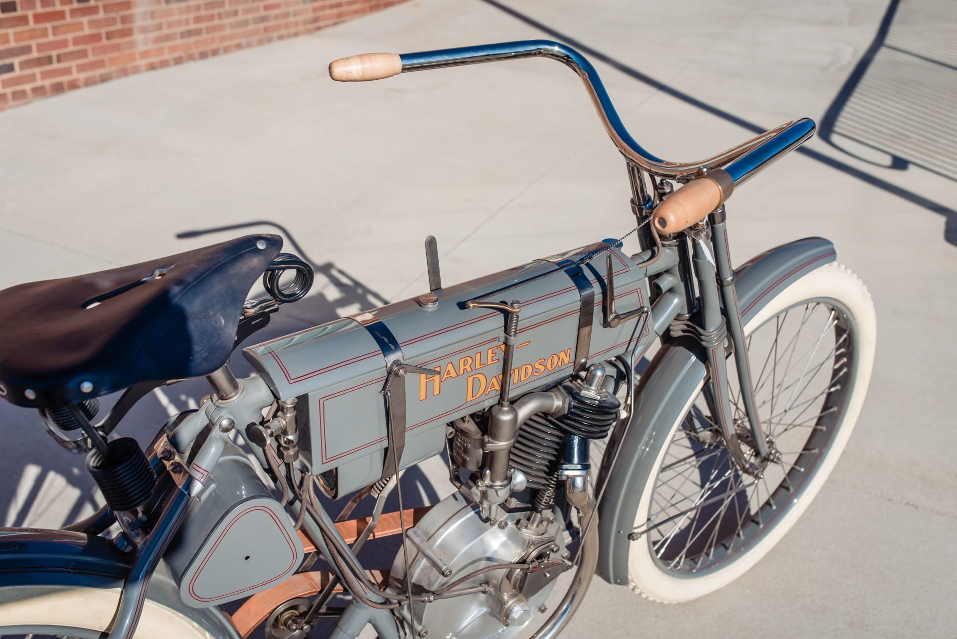 1908 Harley-Davidson Strap Tank at Las Vegas Motorcycles 2021 asS151 ...