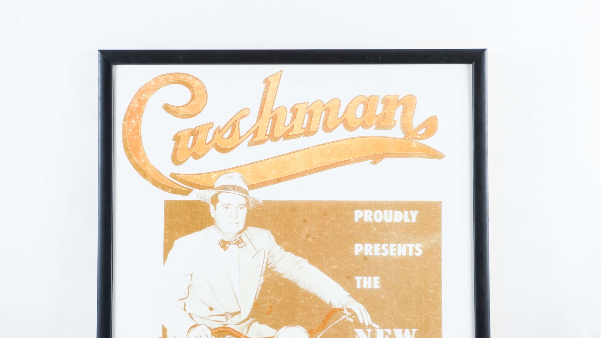 Cushman 1951 Eagle Printed Poster Board at Las Vegas Motorcycles 2021 ...