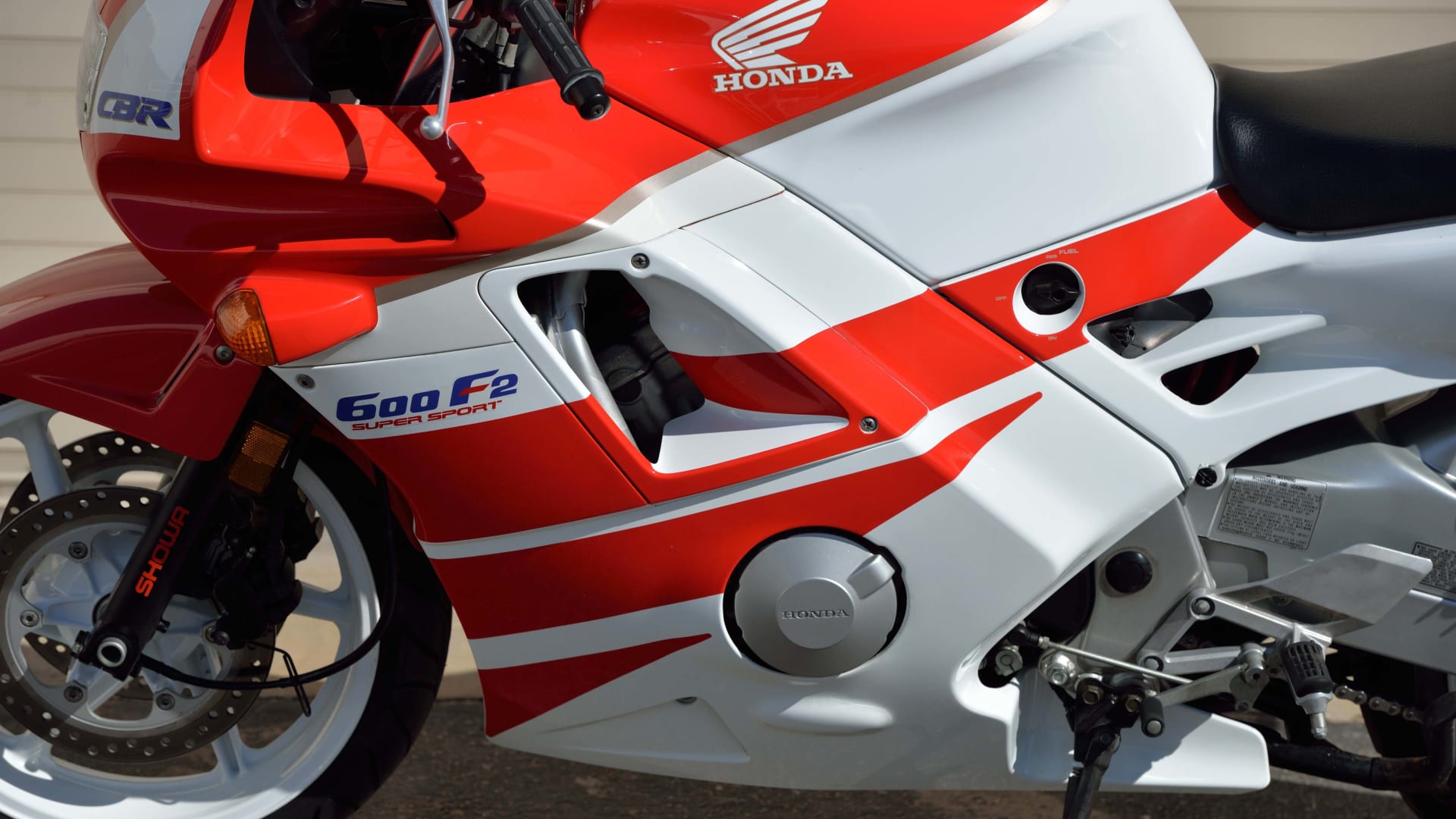 1991 Honda CBR600 F2 at Las Vegas Motorcycles 2021 as S38 - Mecum Auctions