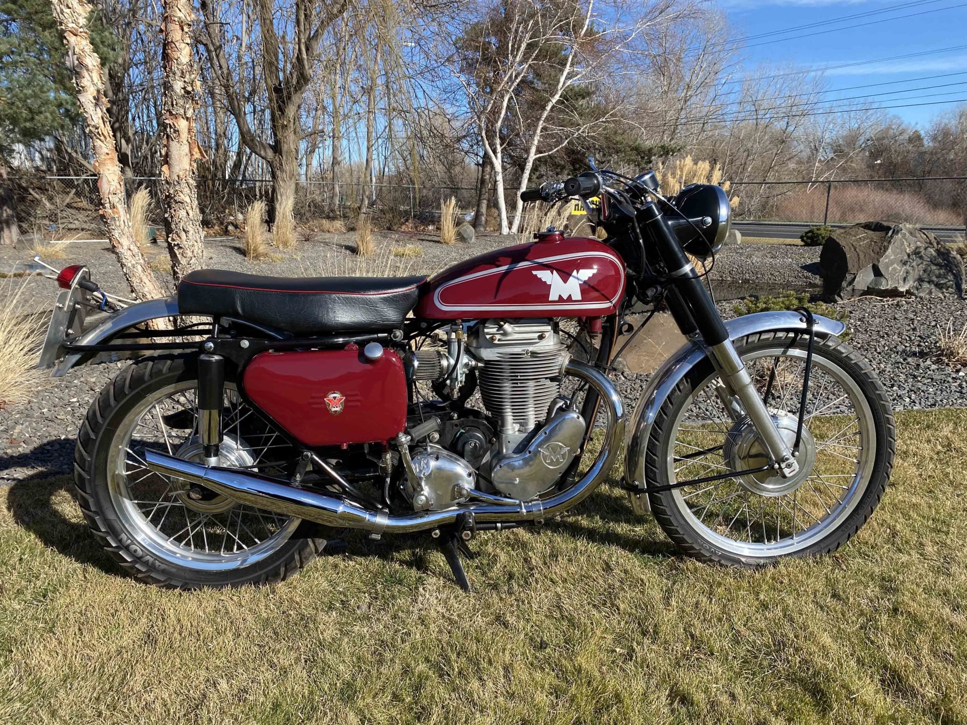 1957 Matchless G80 CS at Las Vegas Motorcycles 2021 as T65 - Mecum Auctions