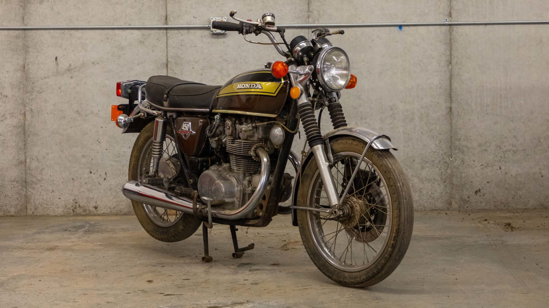 1973 Honda Cb450 at Las Vegas Motorcycles 2021 as W6.1 - Mecum Auctions