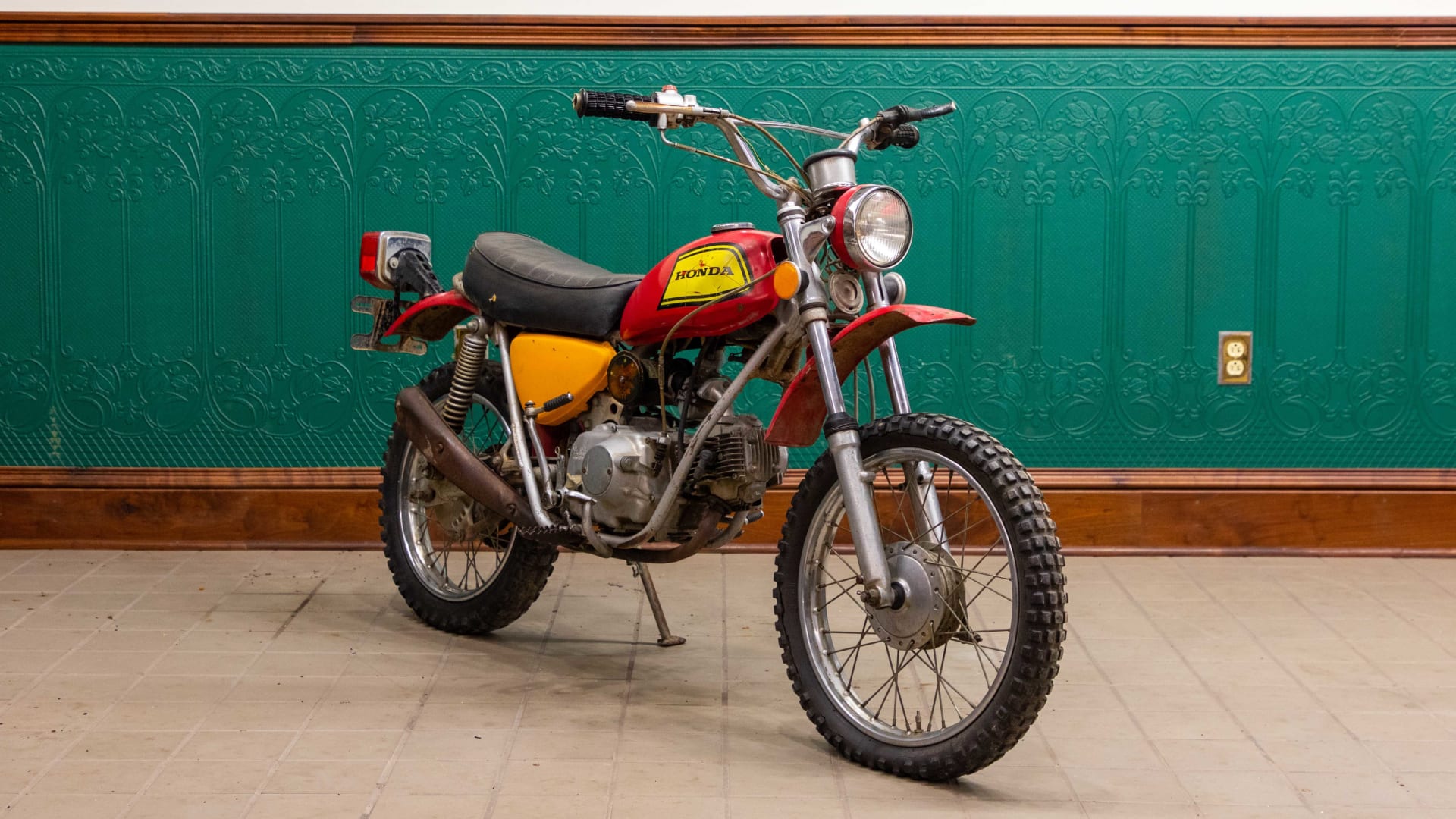 1973 Honda SL70 at Las Vegas Motorcycles 2021 as W7.1 - Mecum Auctions