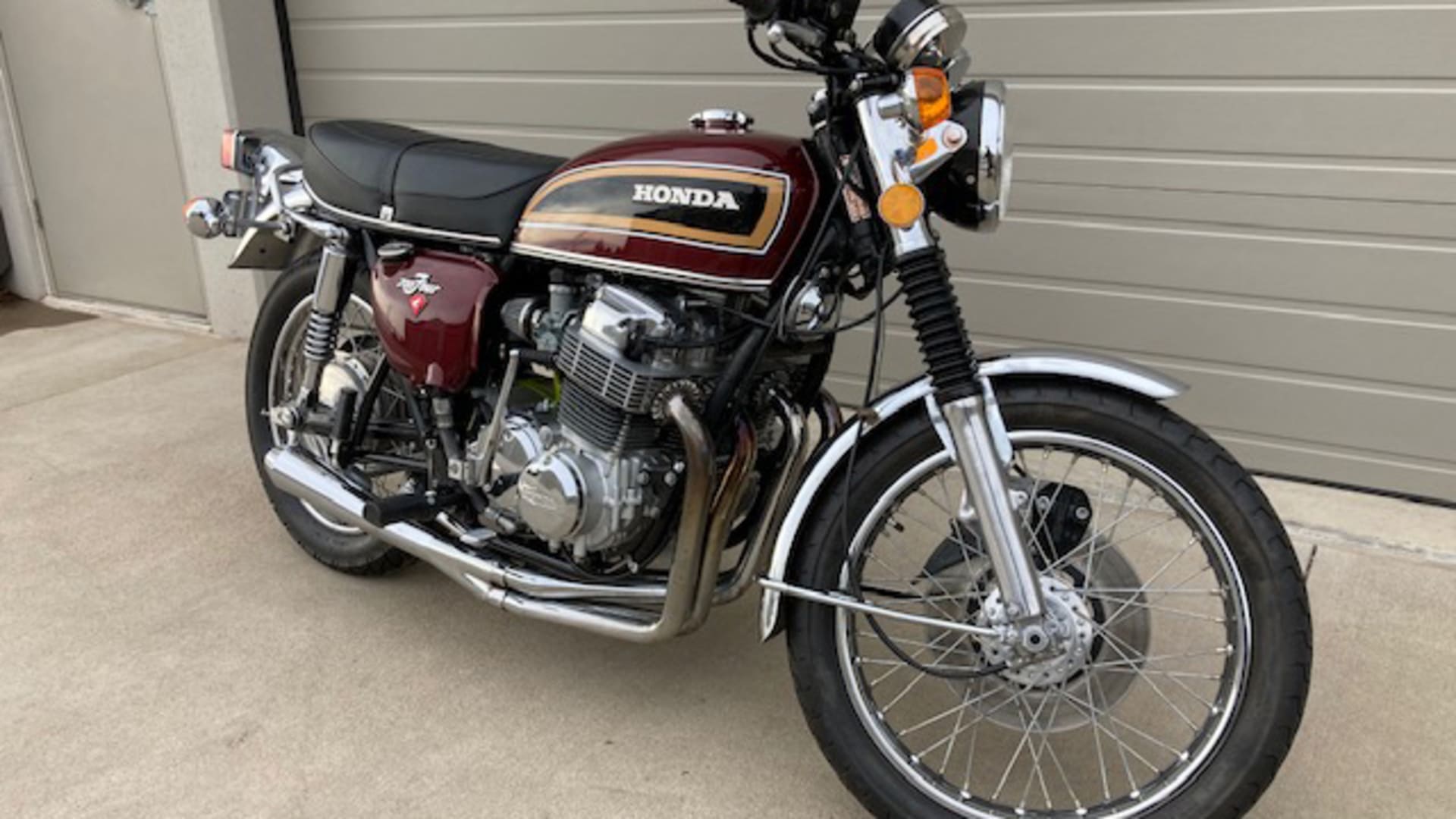 1973 Honda Cb750 at Las Vegas Motorcycles 2022 as W127 - Mecum Auctions