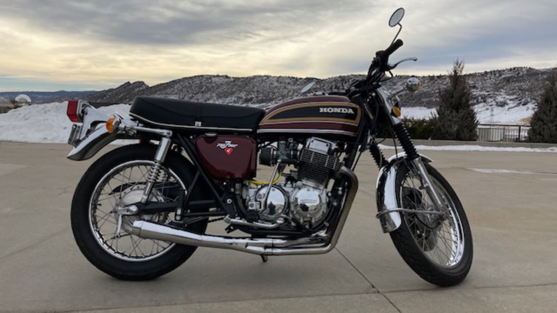 1973 Honda Cb750 at Las Vegas Motorcycles 2022 as W127 - Mecum Auctions