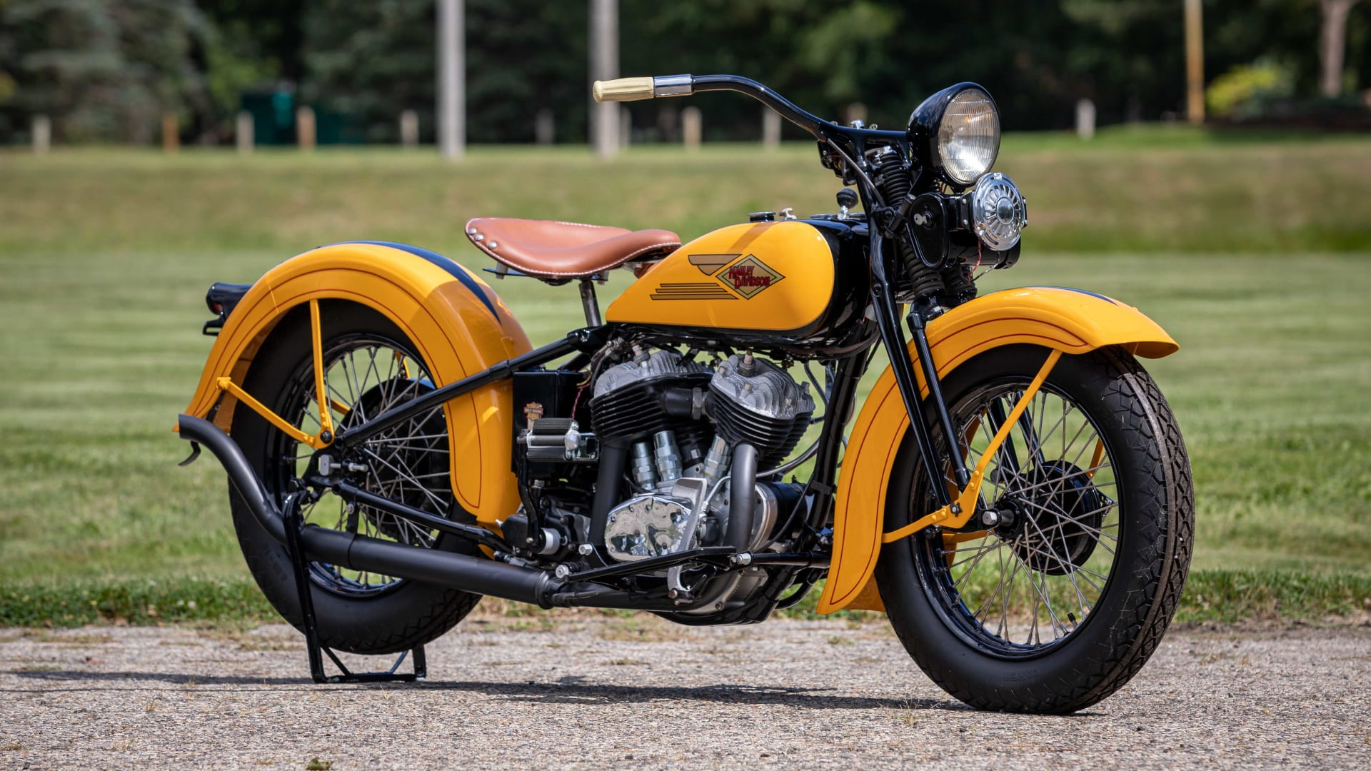 1934 Harley-Davidson VLD Big Twin at Las Vegas Motorcycles 2022 as T37 ...