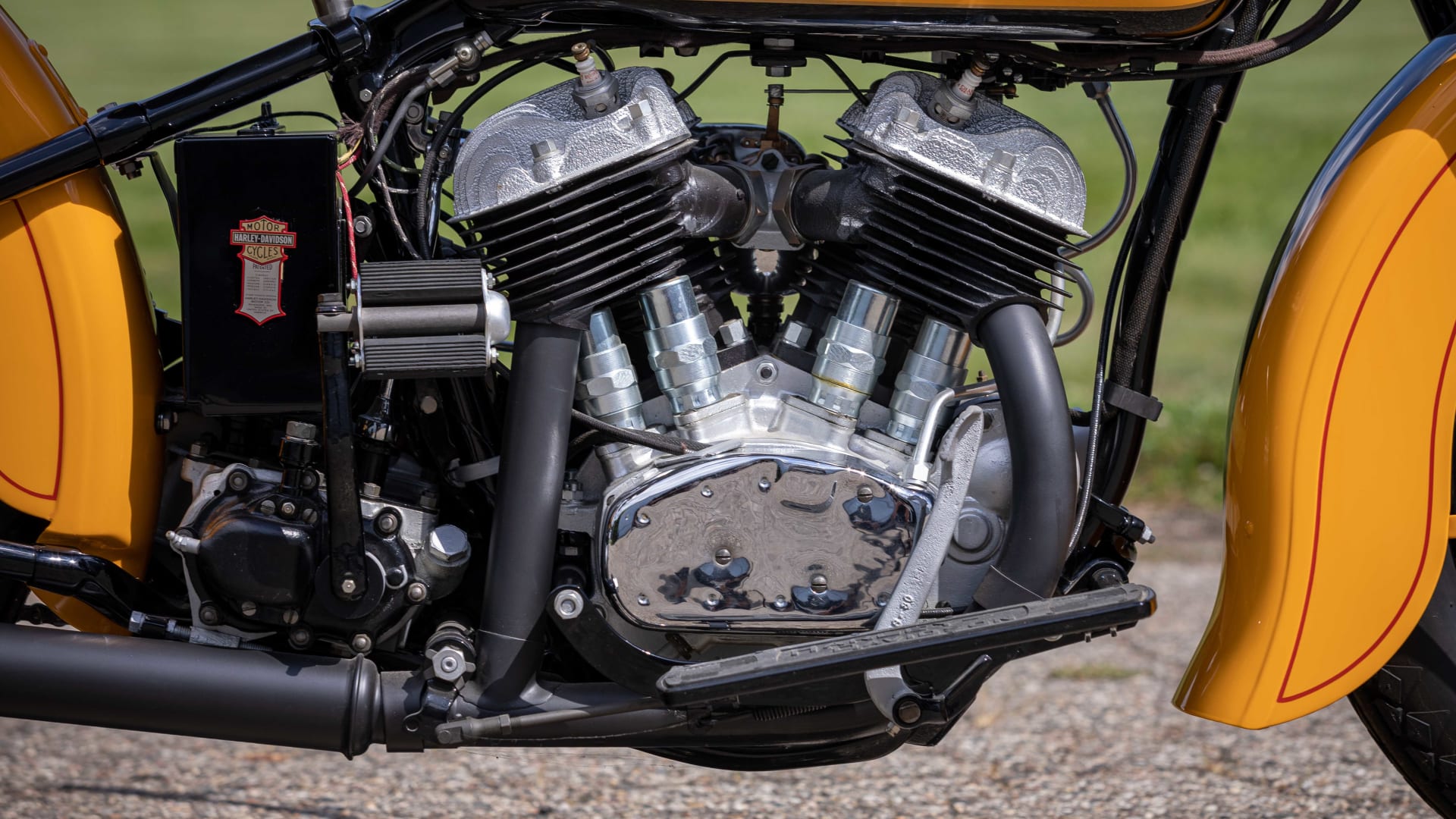 1934 Harley-Davidson VLD Big Twin at Las Vegas Motorcycles 2022 as T37 ...