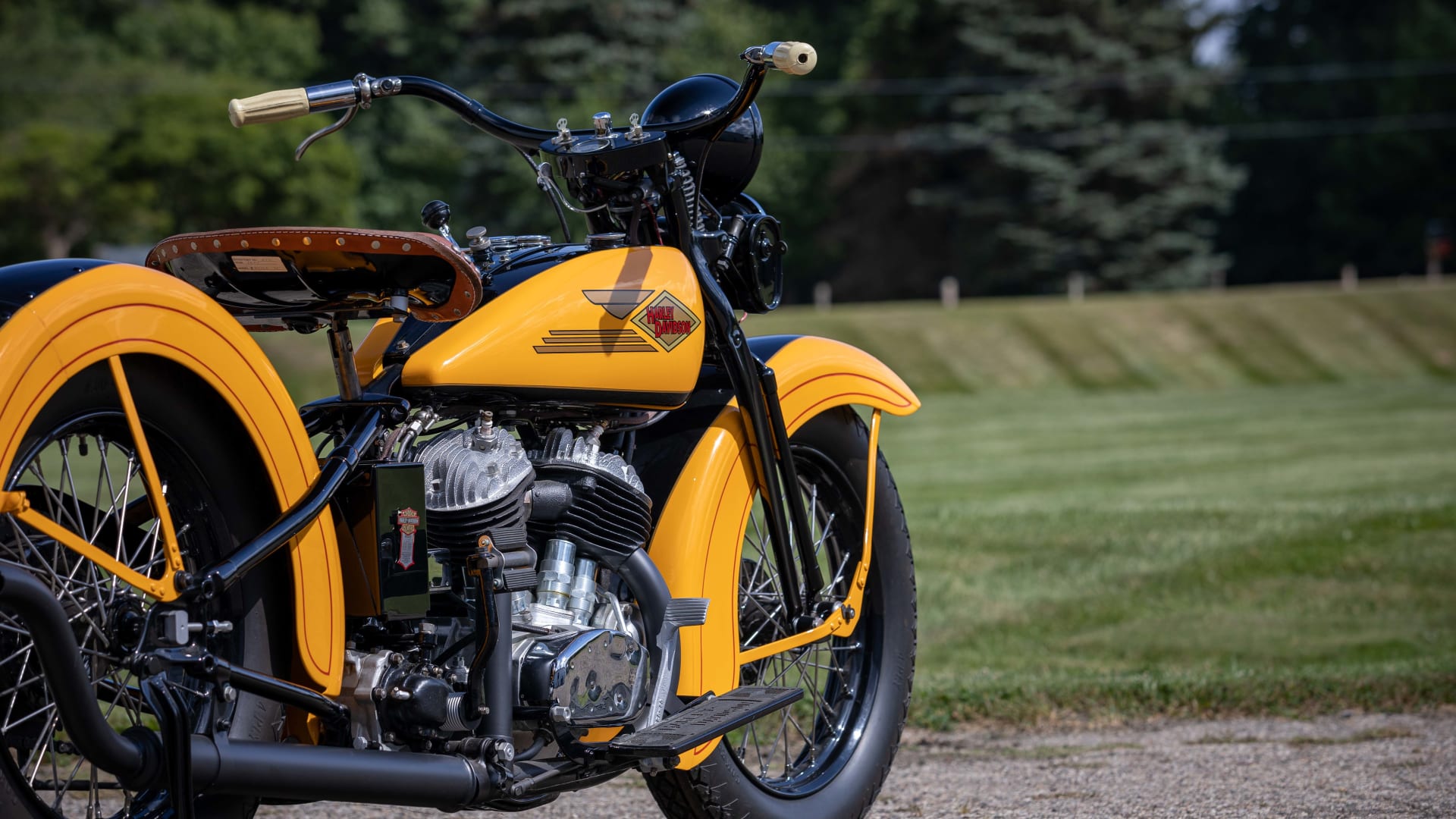 1934 Harley-Davidson VLD Big Twin at Las Vegas Motorcycles 2022 as T37 ...