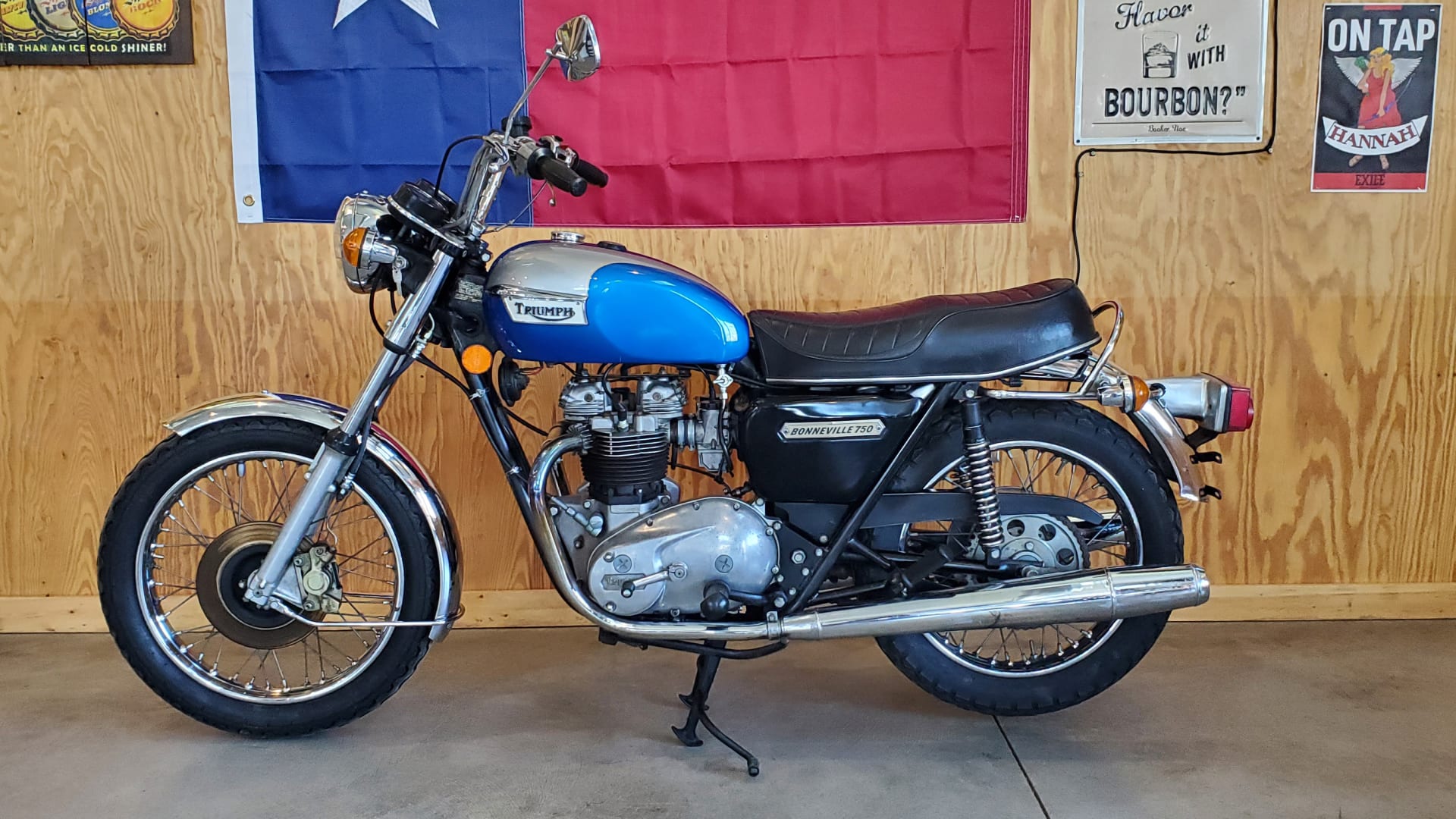 1978 Triumph T140 Bonneville 750 at Las Vegas Motorcycles 2022 as S45 ...