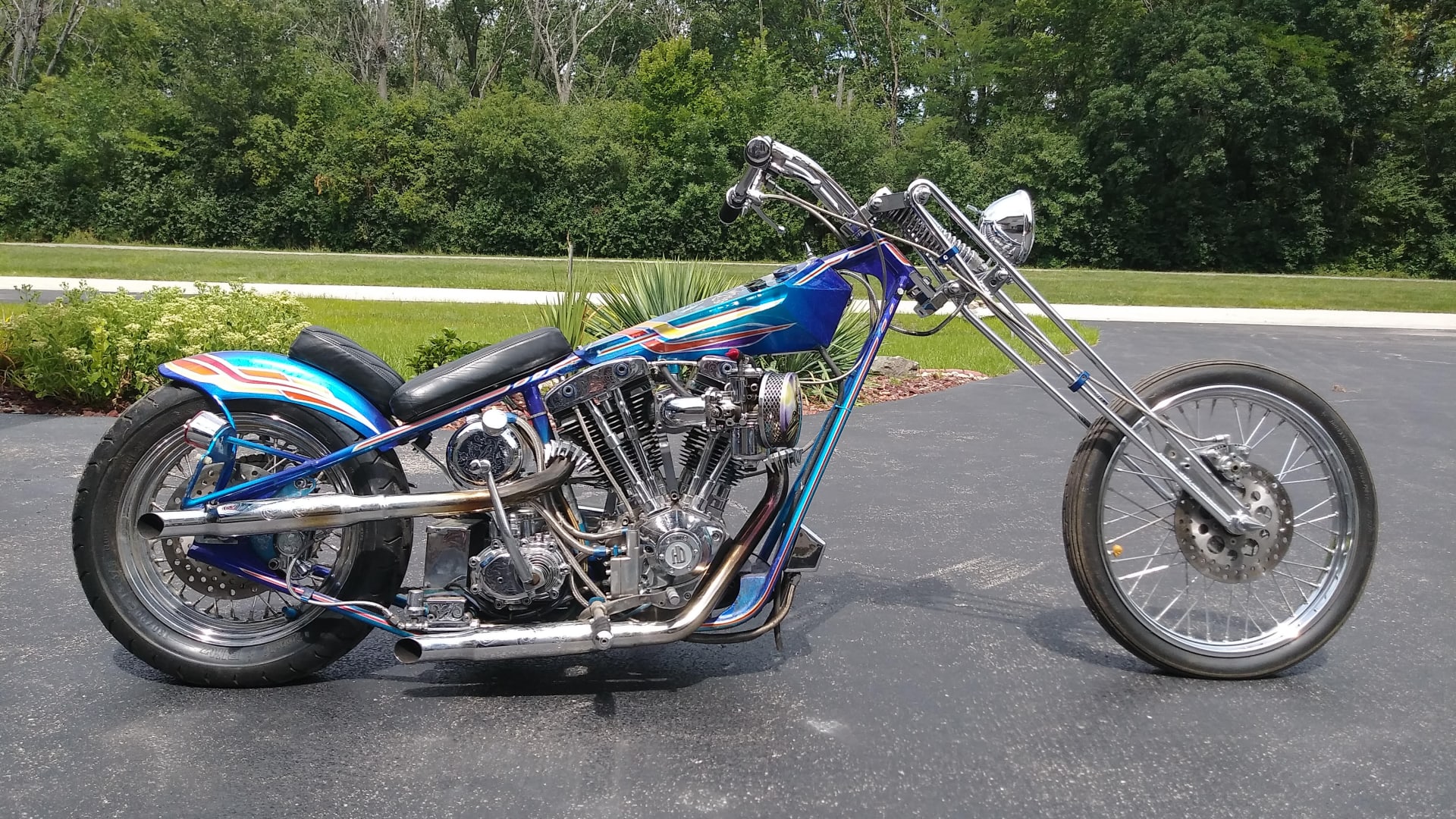 1984 Harley-Davidson Iron Maiden Custom Chopper at Las Vegas ...