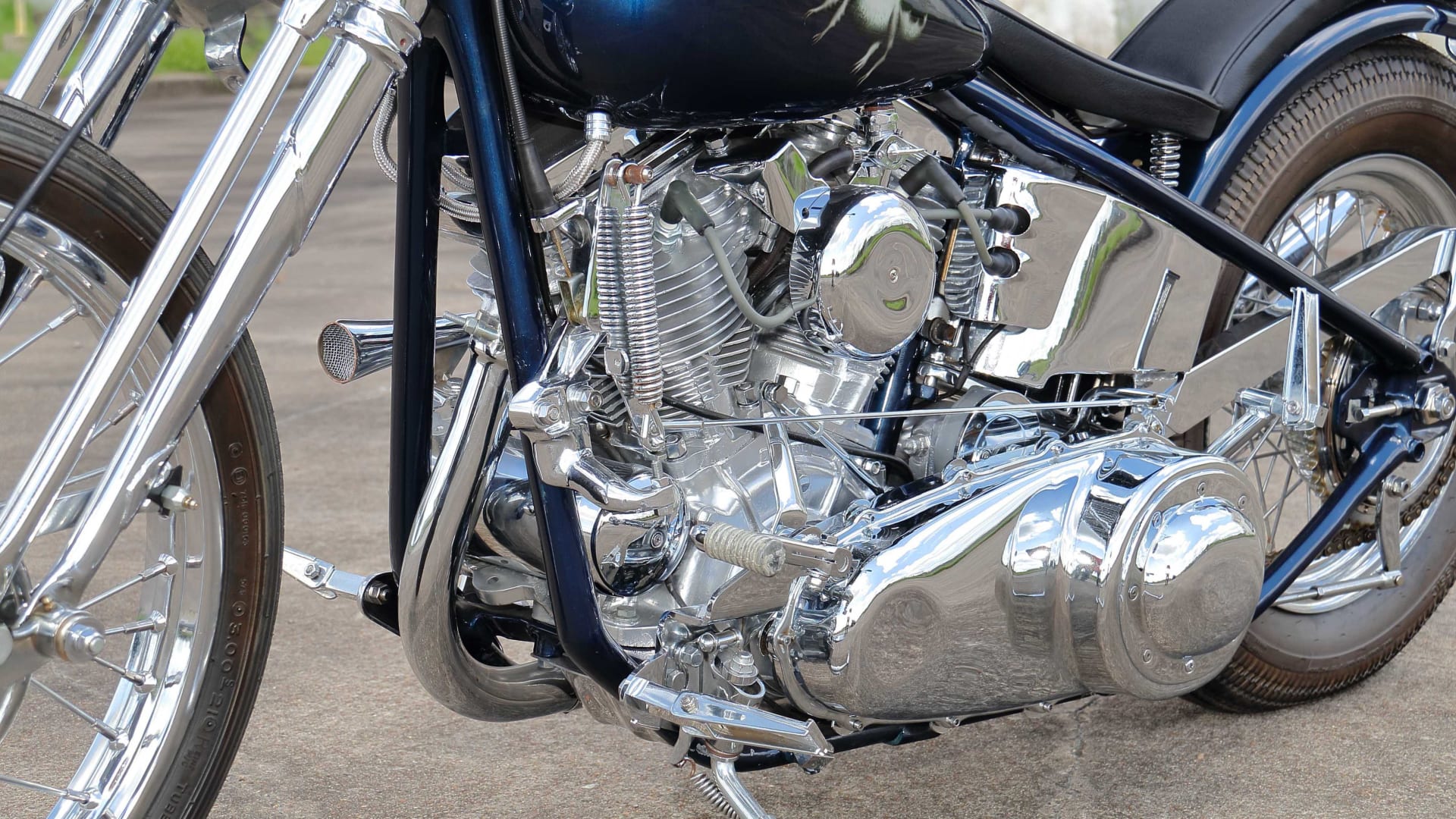 1957 Harley-Davidson Panhead at Las Vegas Motorcycles 2022 asS106 ...