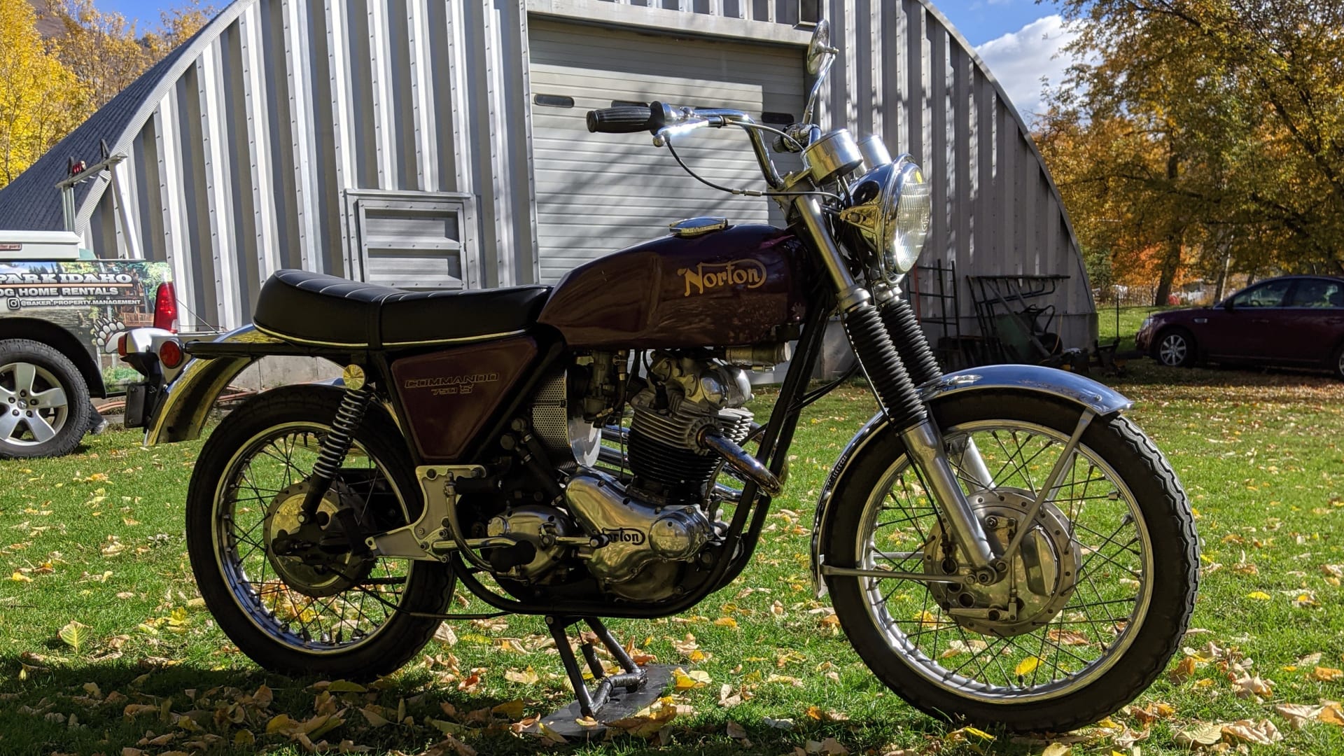 1971 Norton Commando SS at Las Vegas Motorcycles 2022 as F161 - Mecum ...