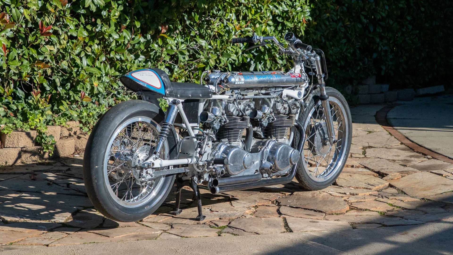 1972 Honda Double 450 Salt Flat Racer Salt Shaker VII at Las Vegas ...