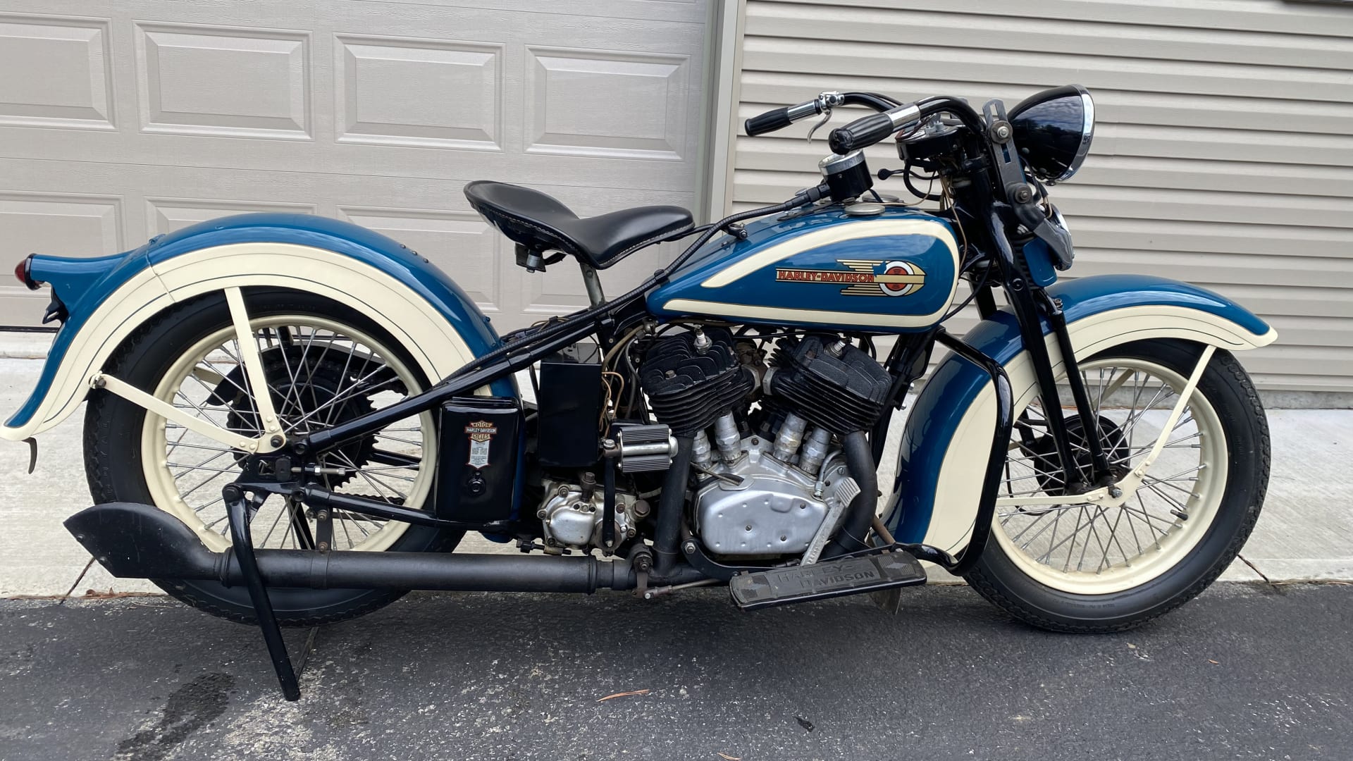 1936 Harley-Davidson VLD at Las Vegas Motorcycles 2022 as F135 - Mecum ...