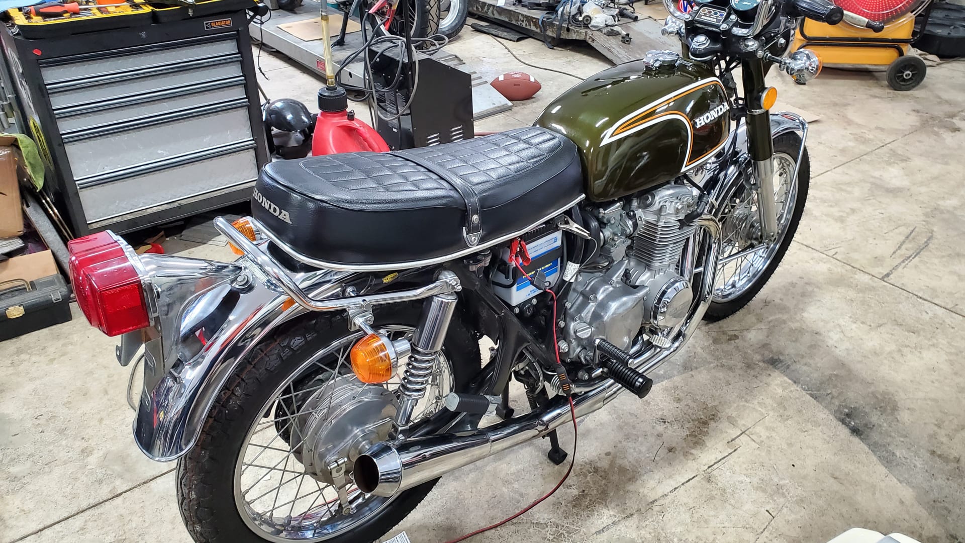 1973 Honda Cb350 at Las Vegas Motorcycles 2022 as S21.1 - Mecum Auctions