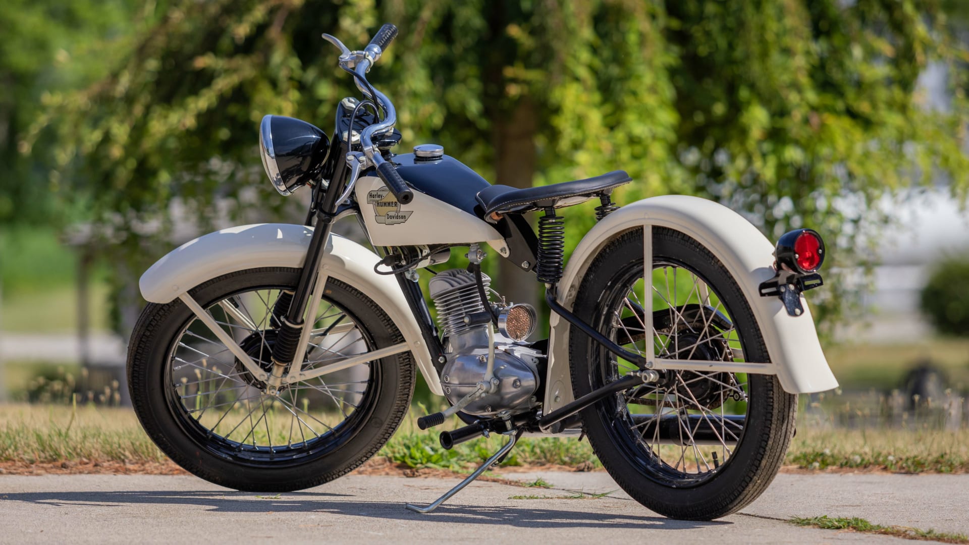 1958 Harley-Davidson Hummer B at Las Vegas Motorcycles 2023 as F252 ...