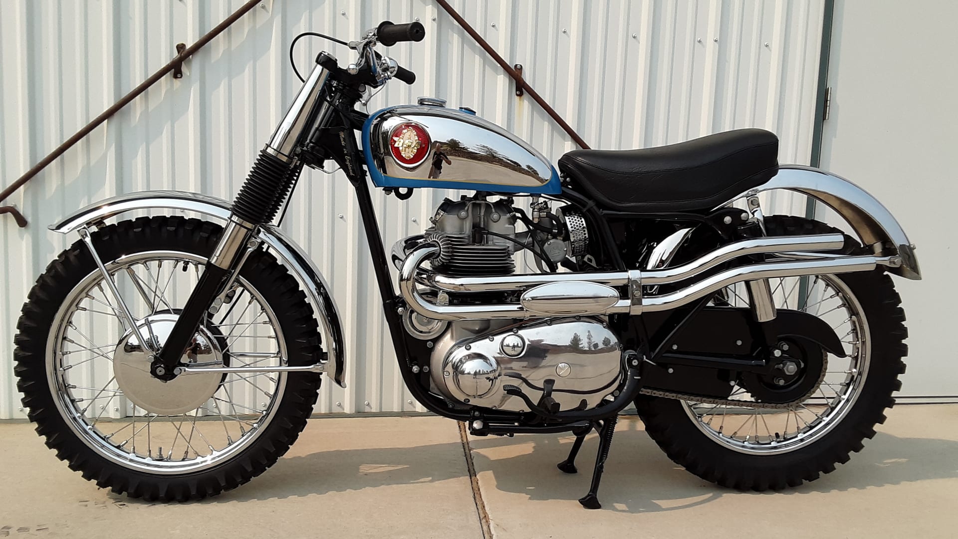 1960 BSA Spitfire Scrambler at Las Vegas Motorcycles 2023 as S59 ...